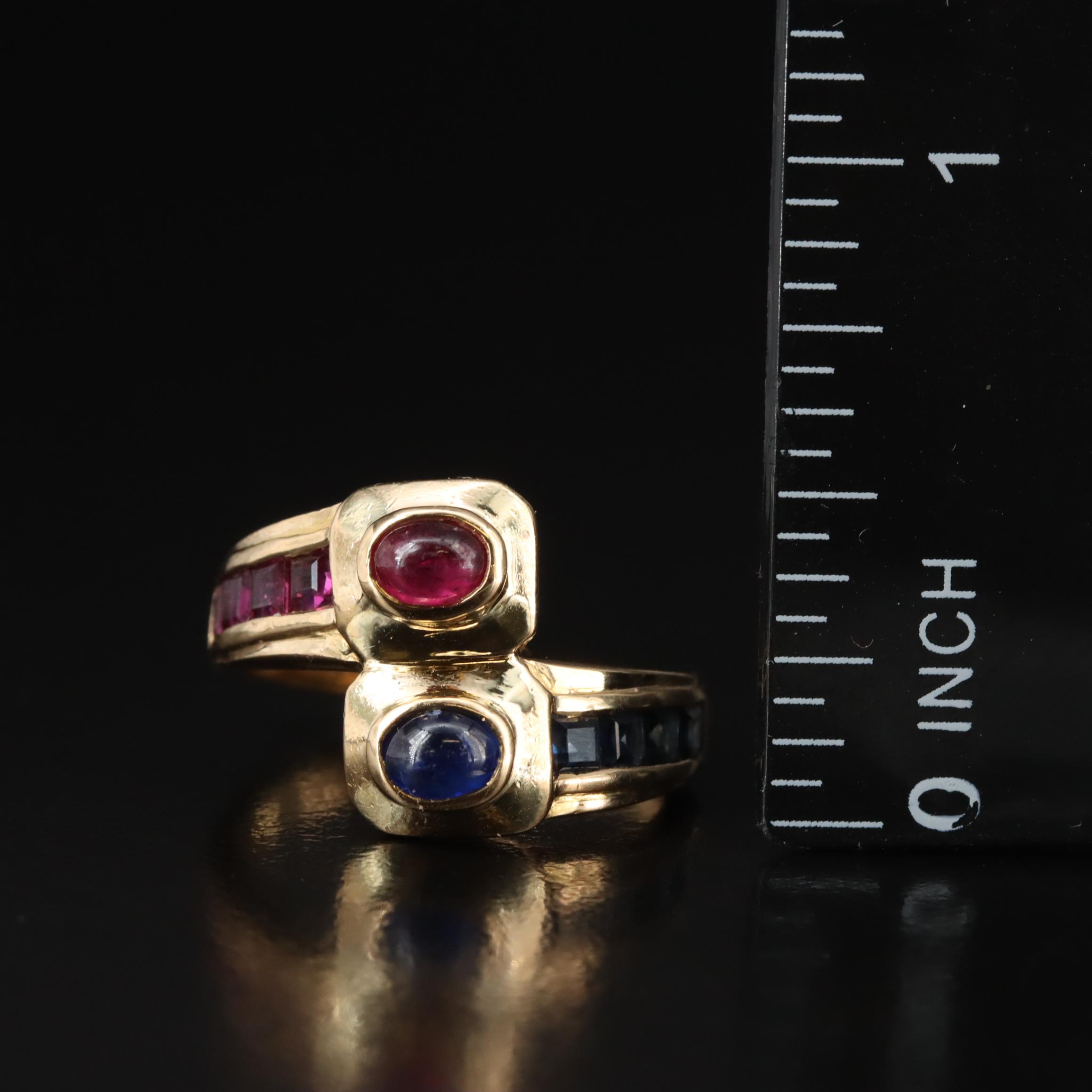 14K Sapphire and Ruby Ring | Everything But The House