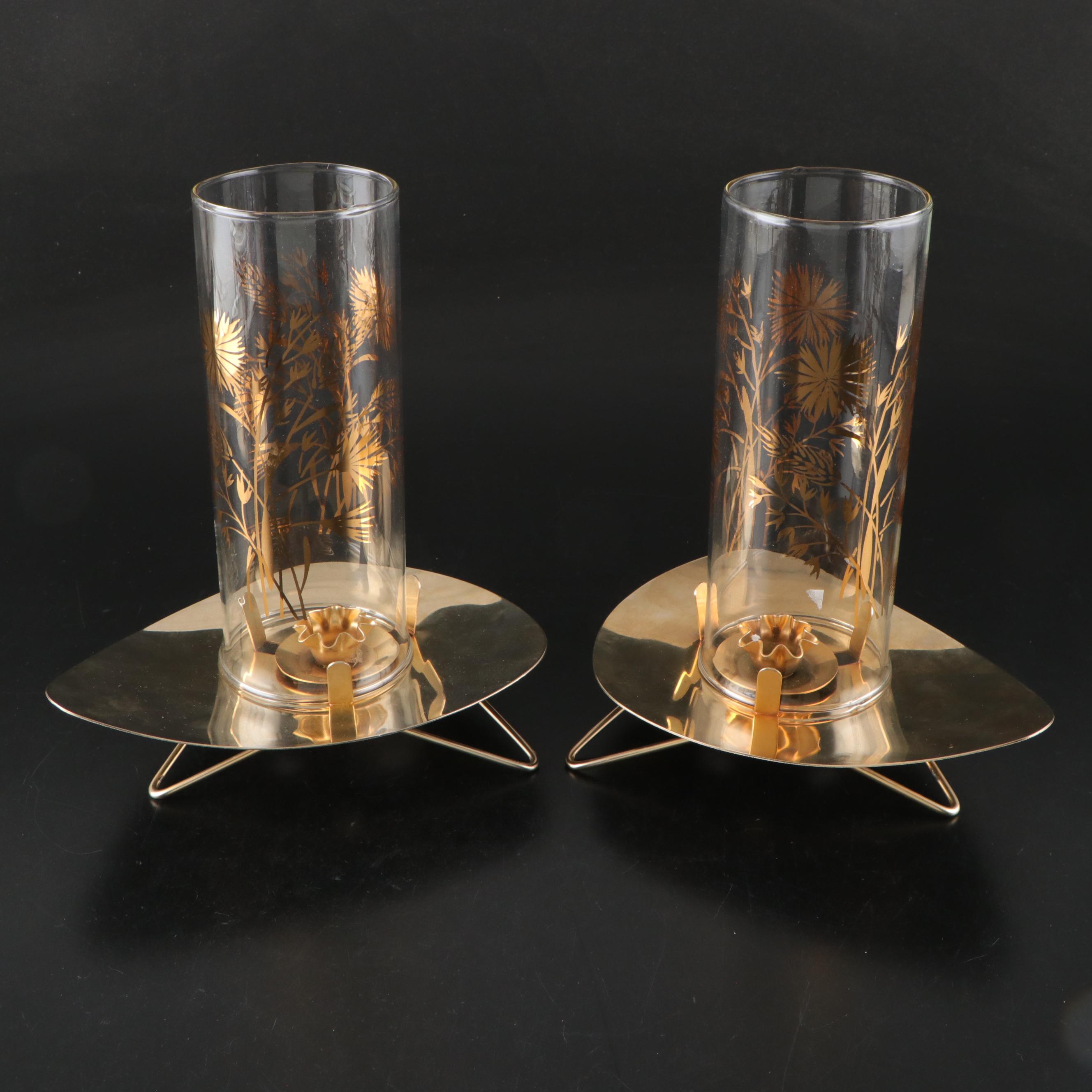 Pyrex Warming Tray with Wood Mango Leaf Bowl and More Mid Century ...