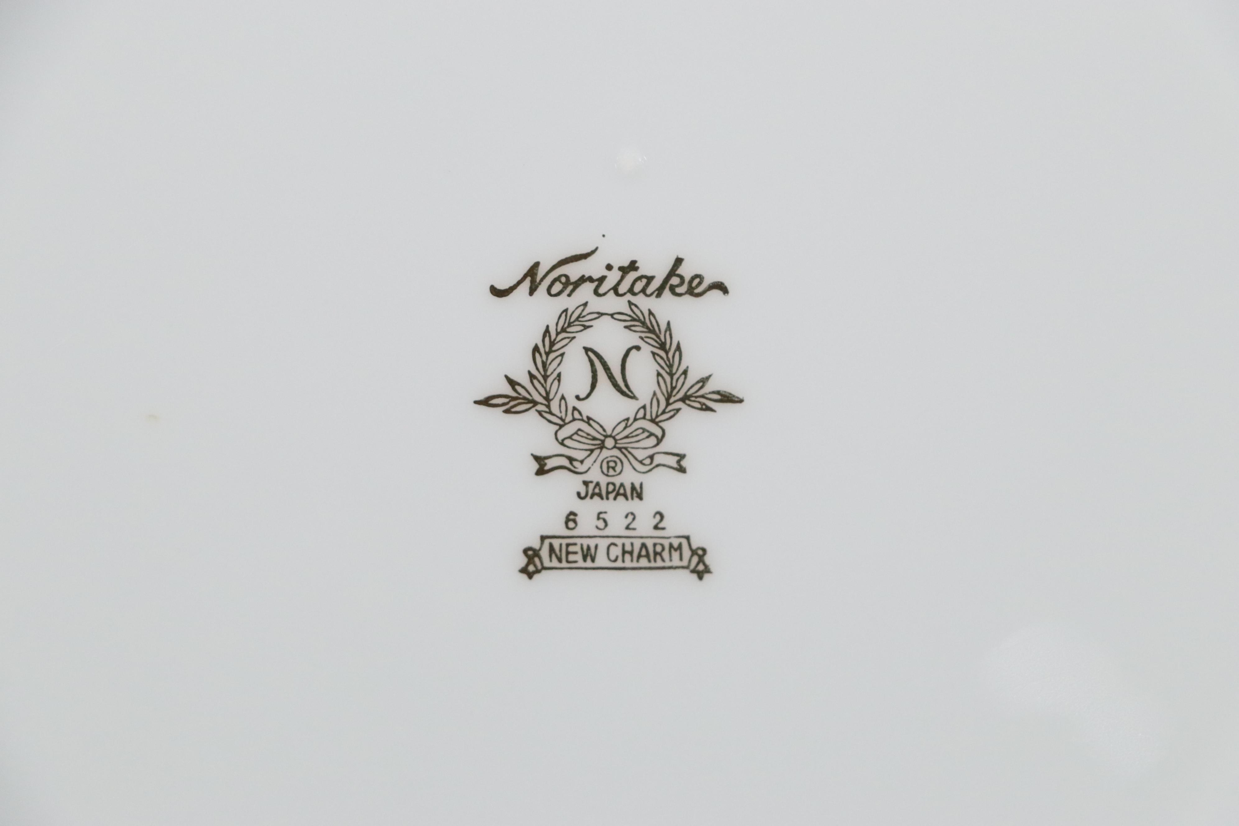 Noritake "New Charm" Gilt Porcelain Dinnerware, 1964-1970 | Everything ...