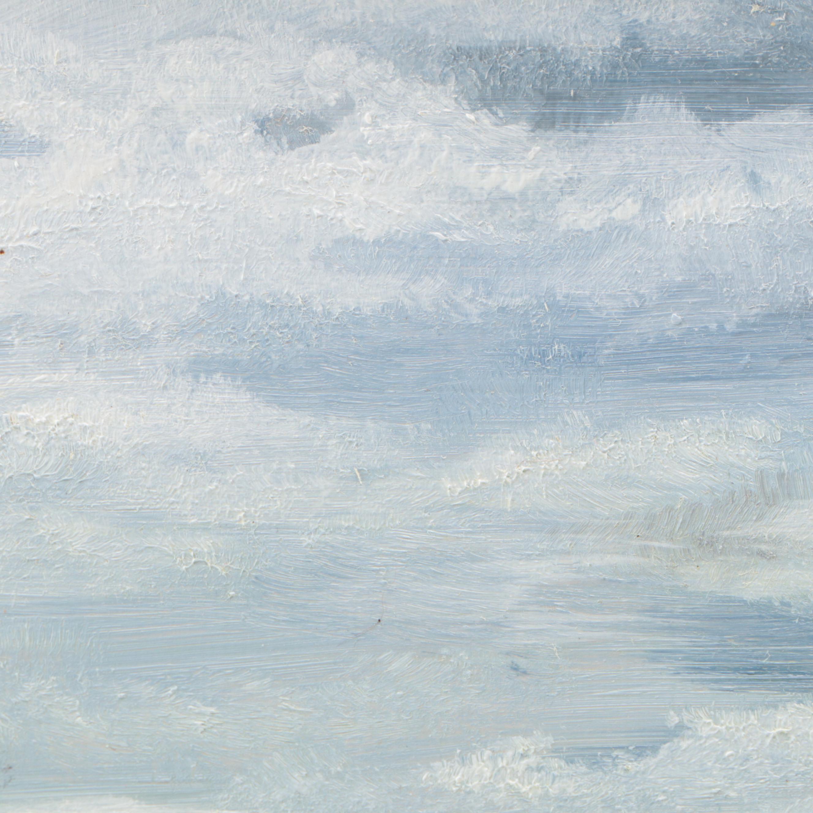 Emily Bunn Oil Painting of a Pastoral Landscape | Everything But The House