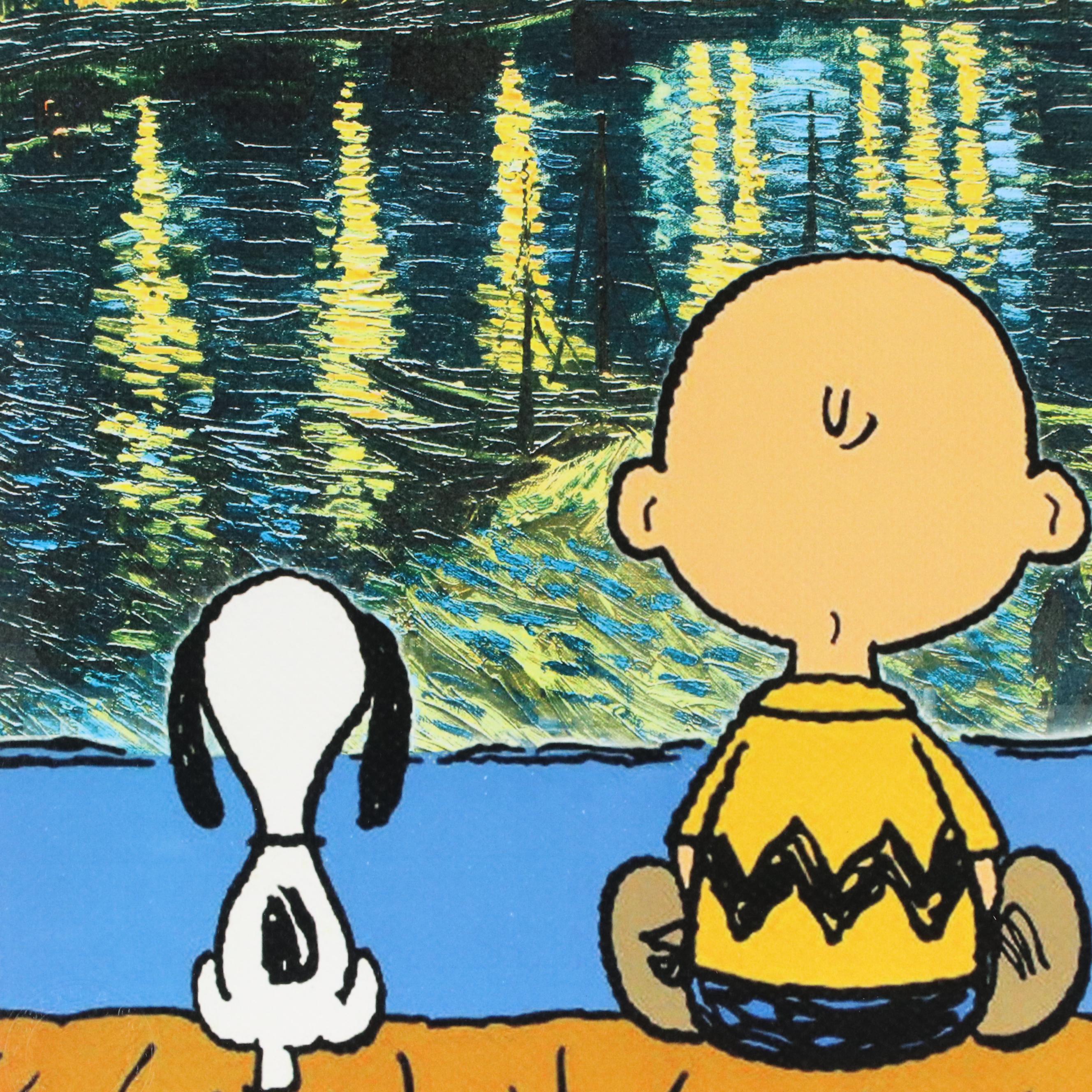Death NYC Pop Art Graphic Print of Peanuts Charlie Brown and Snoopy x ...