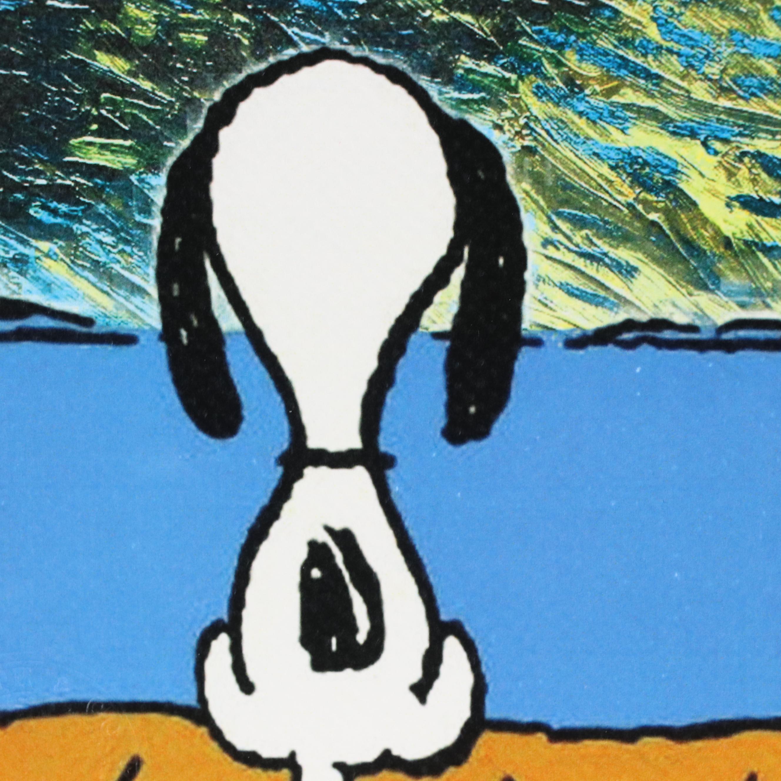 Death NYC Pop Art Graphic Print of Peanuts Charlie Brown and Snoopy x ...