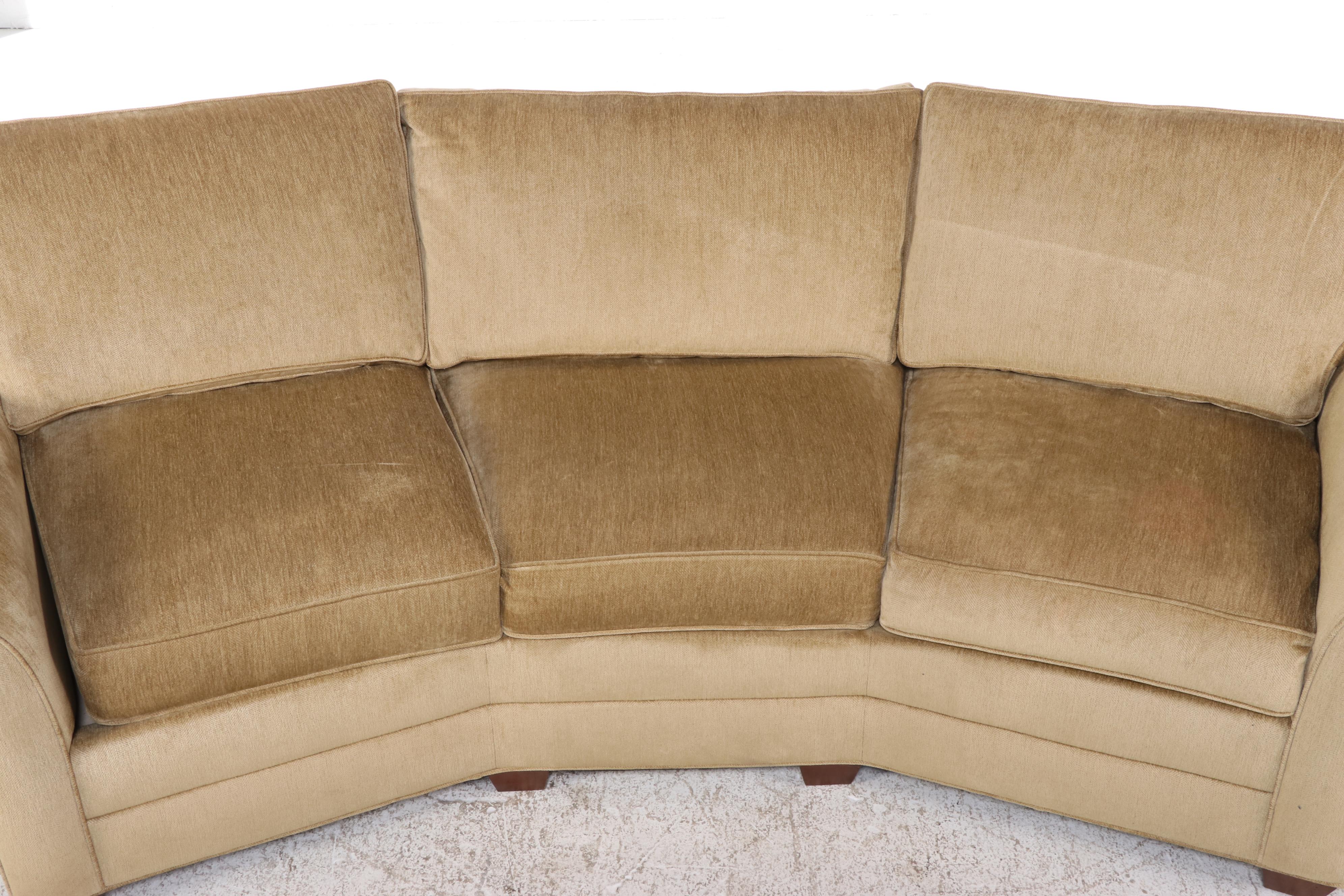 Ethan Allen Custom-Upholstered Conversation Sofa | Everything But The House