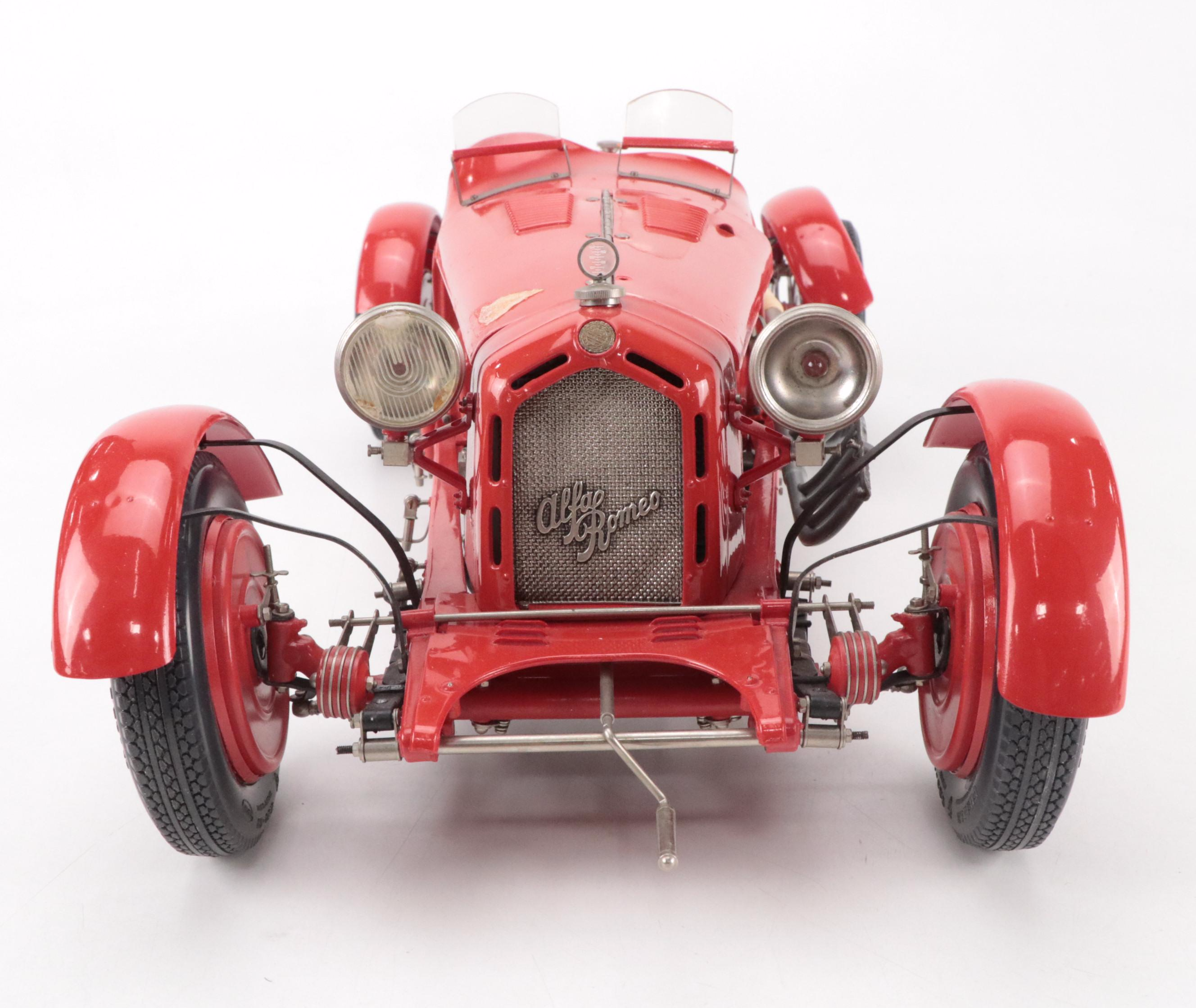 1930s Alfa Romeo Scale Model 8C Racer Pocher with Scale Engine | EBTH