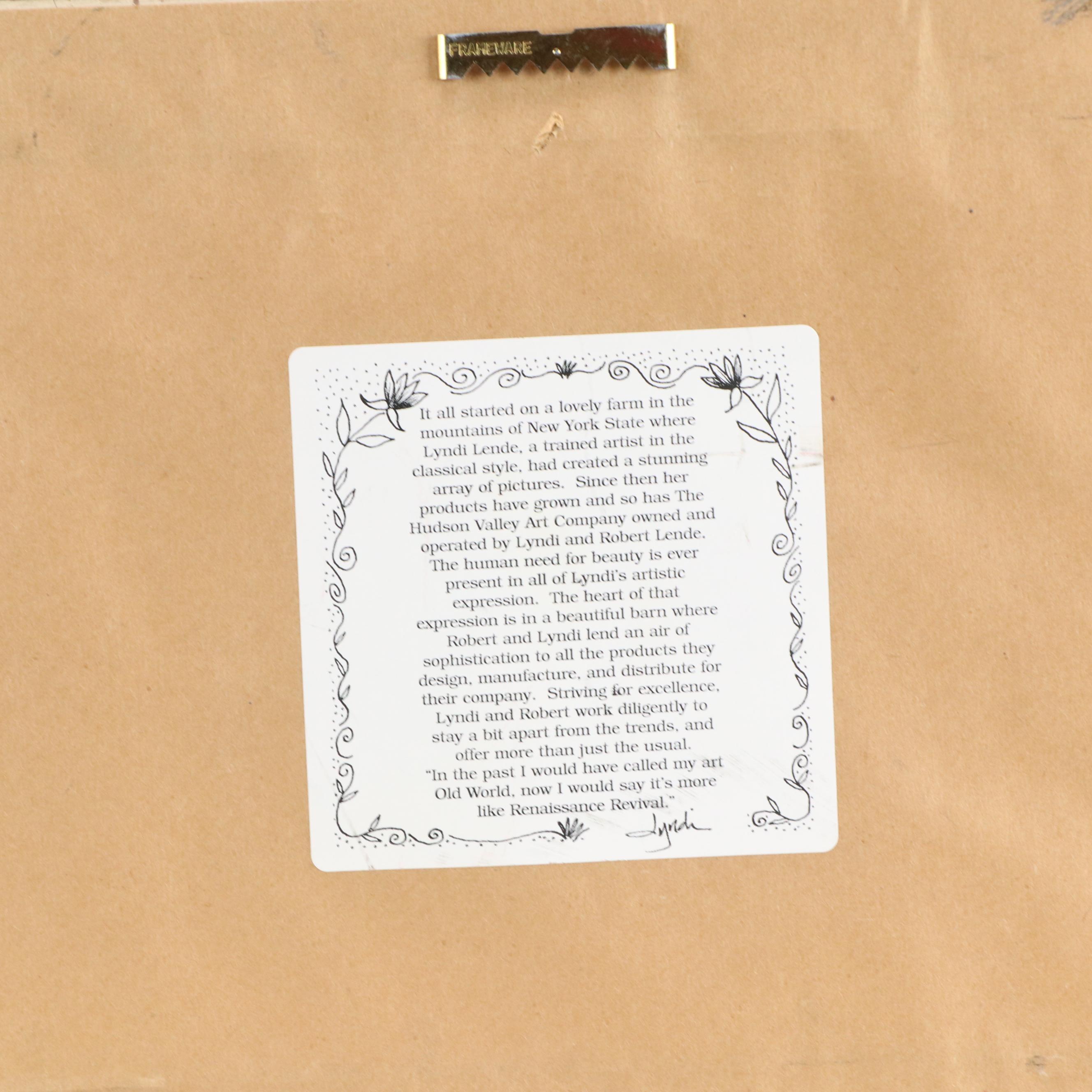 Lyndi Lende Offset Lithograph of a Group of Dogs, Late 20th/ Early 21st ...