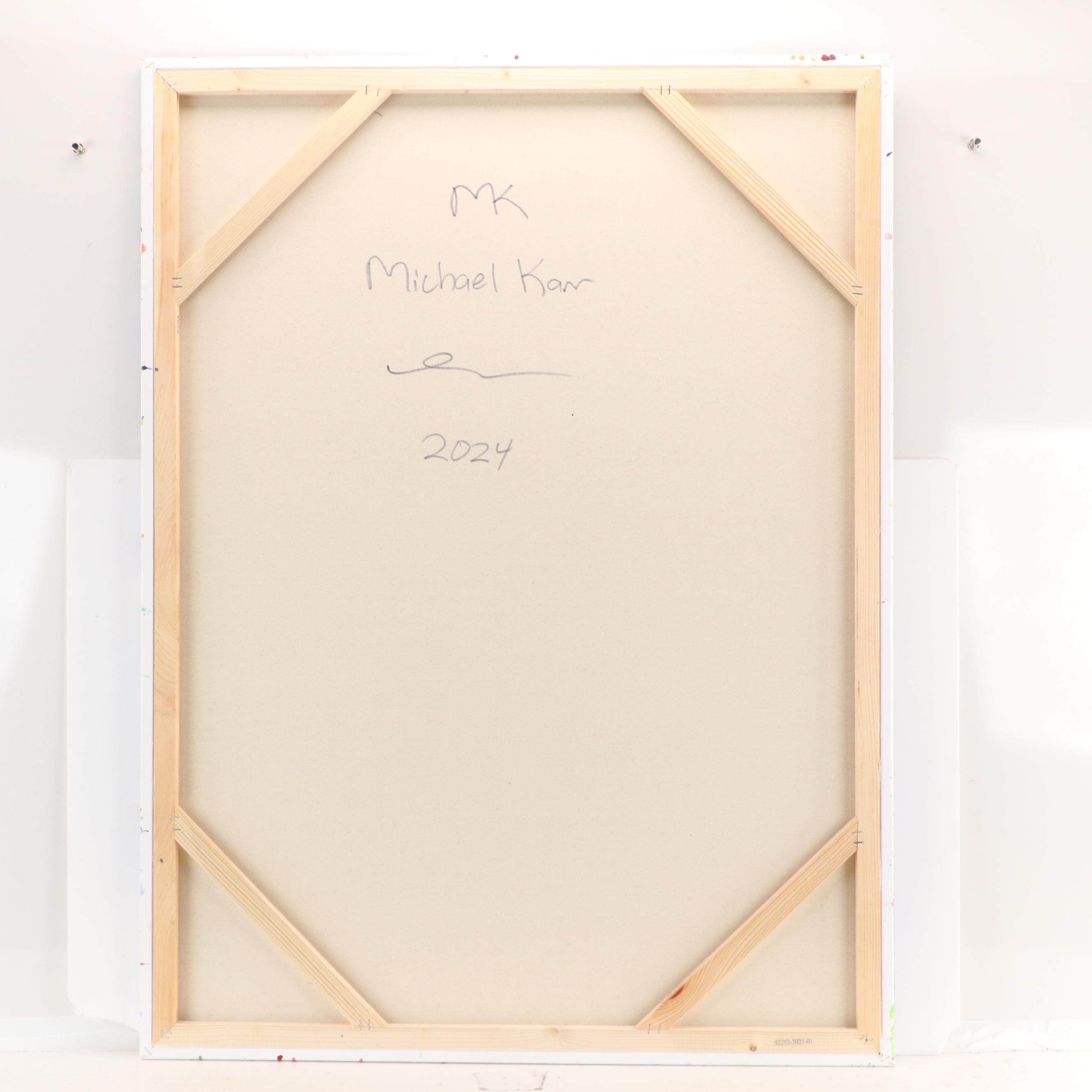 Michael Karr Abstract Acrylic Painting, 2024 | Everything But The House