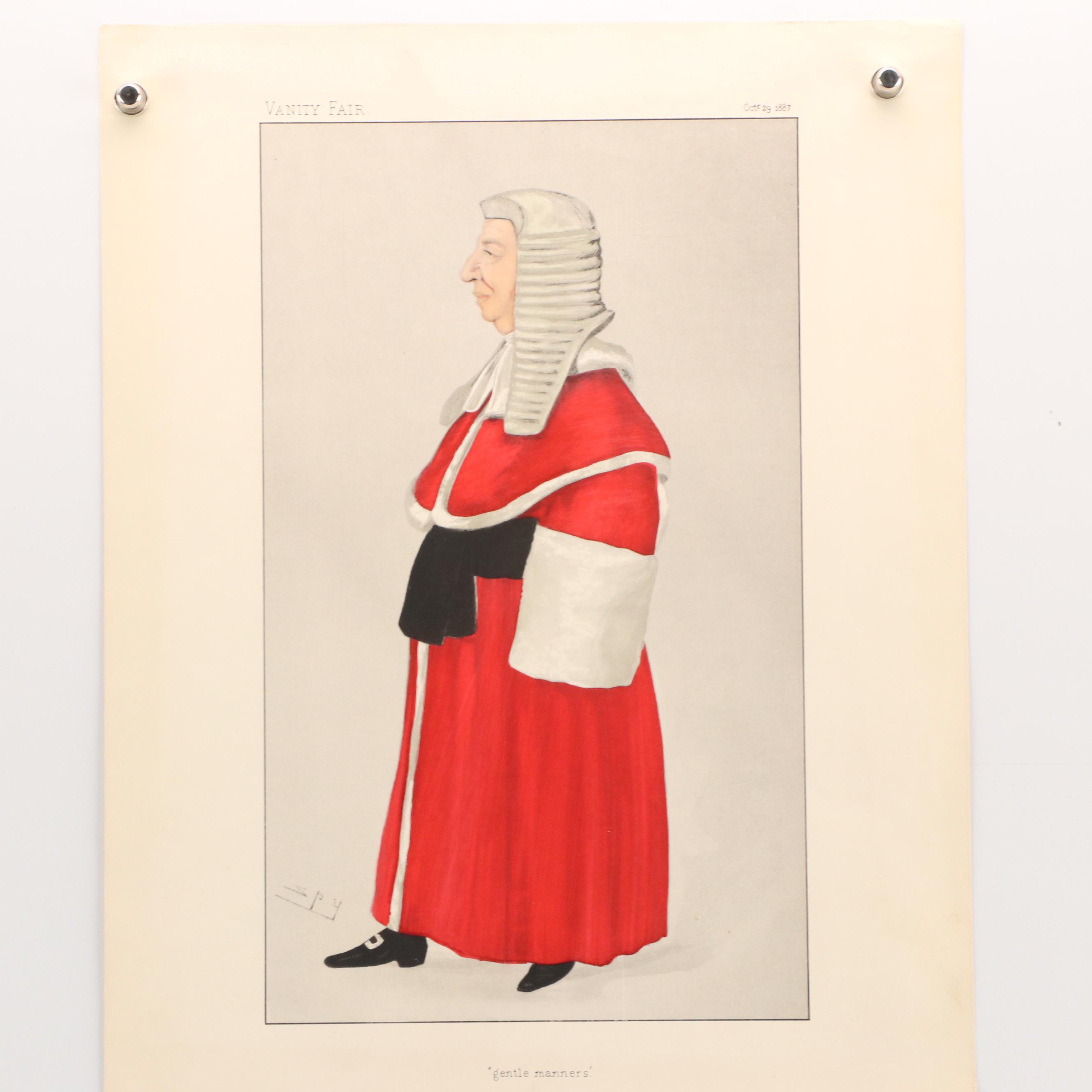 Vanity Fair Lithographs and Collotype | EBTH