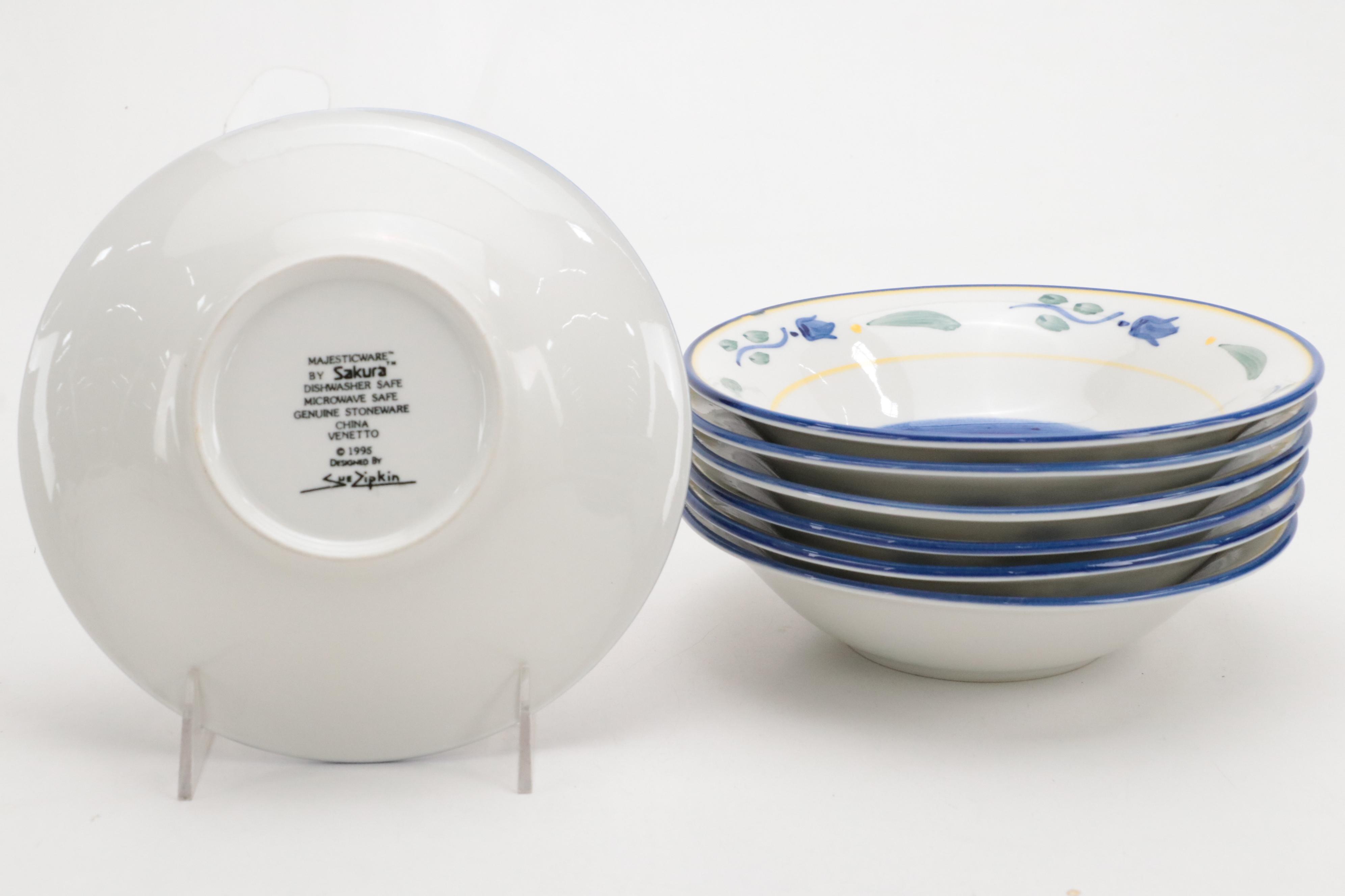 Sue Zipkin for Sakura "Venetto" Stoneware Dinnerware, 1995 | Everything ...