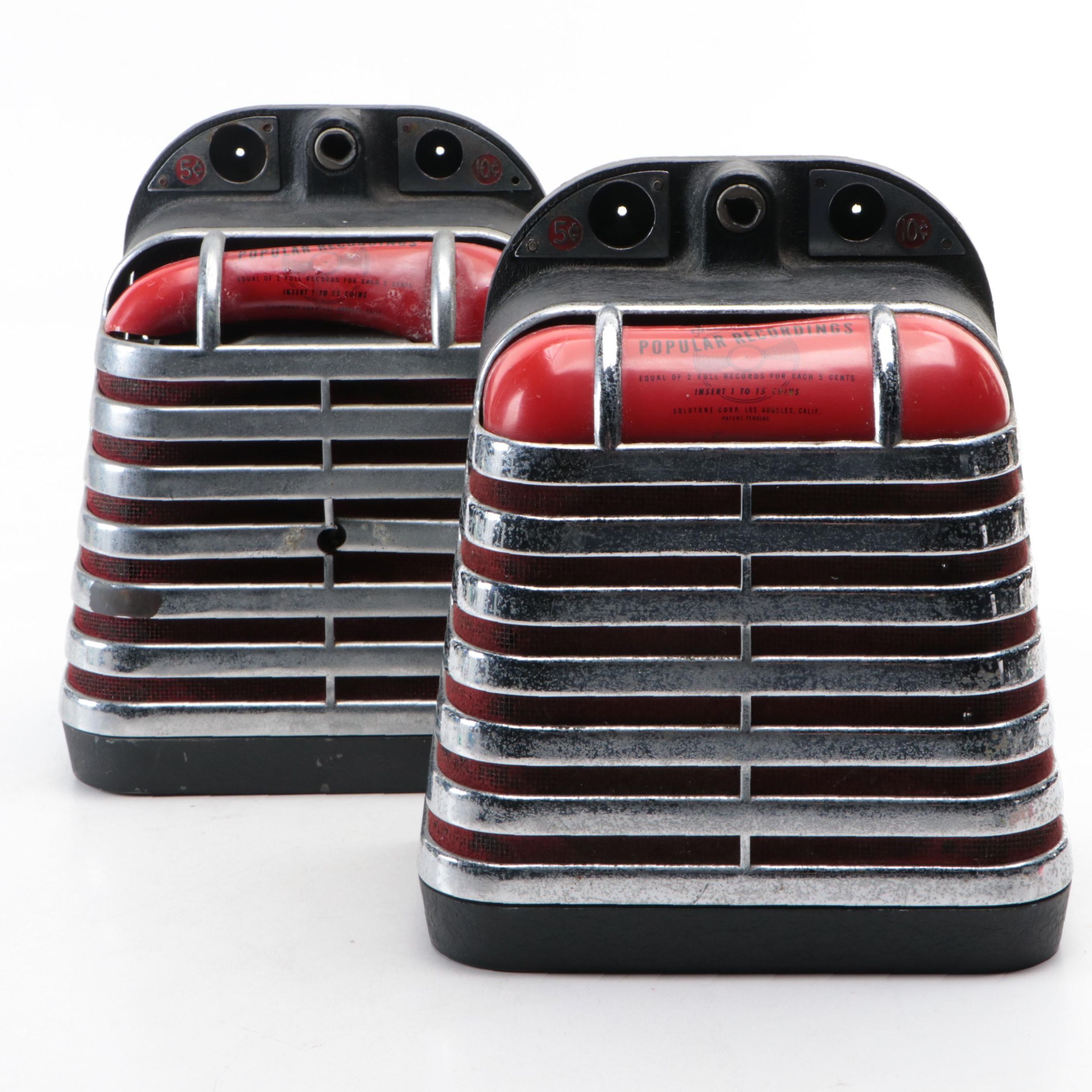 Solotone Popular Recordings Wall Jukeboxes, Mid-20th Century ...