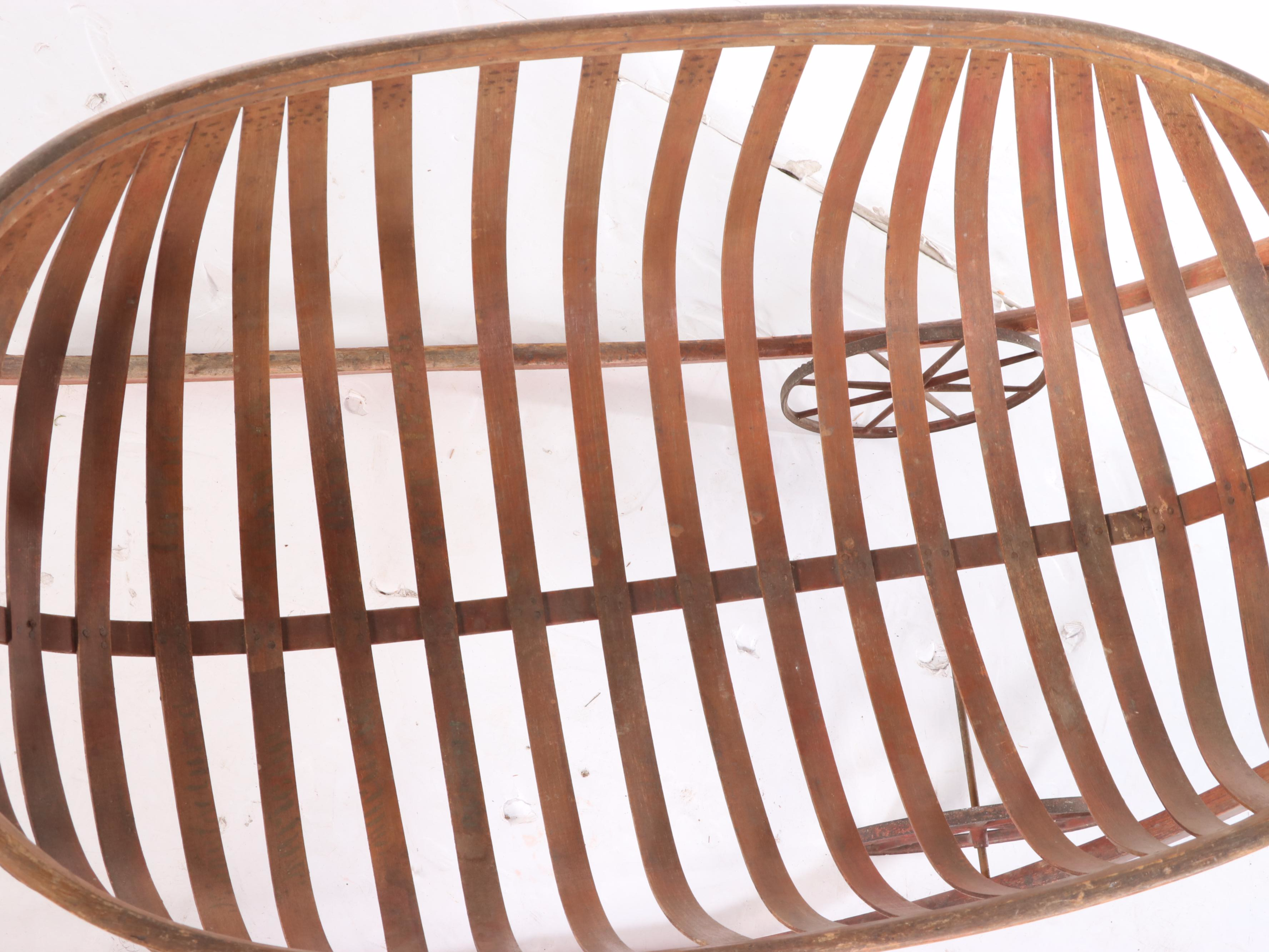 Victorian Painted Bentwood Field Cradle, 19th Century | Everything But ...