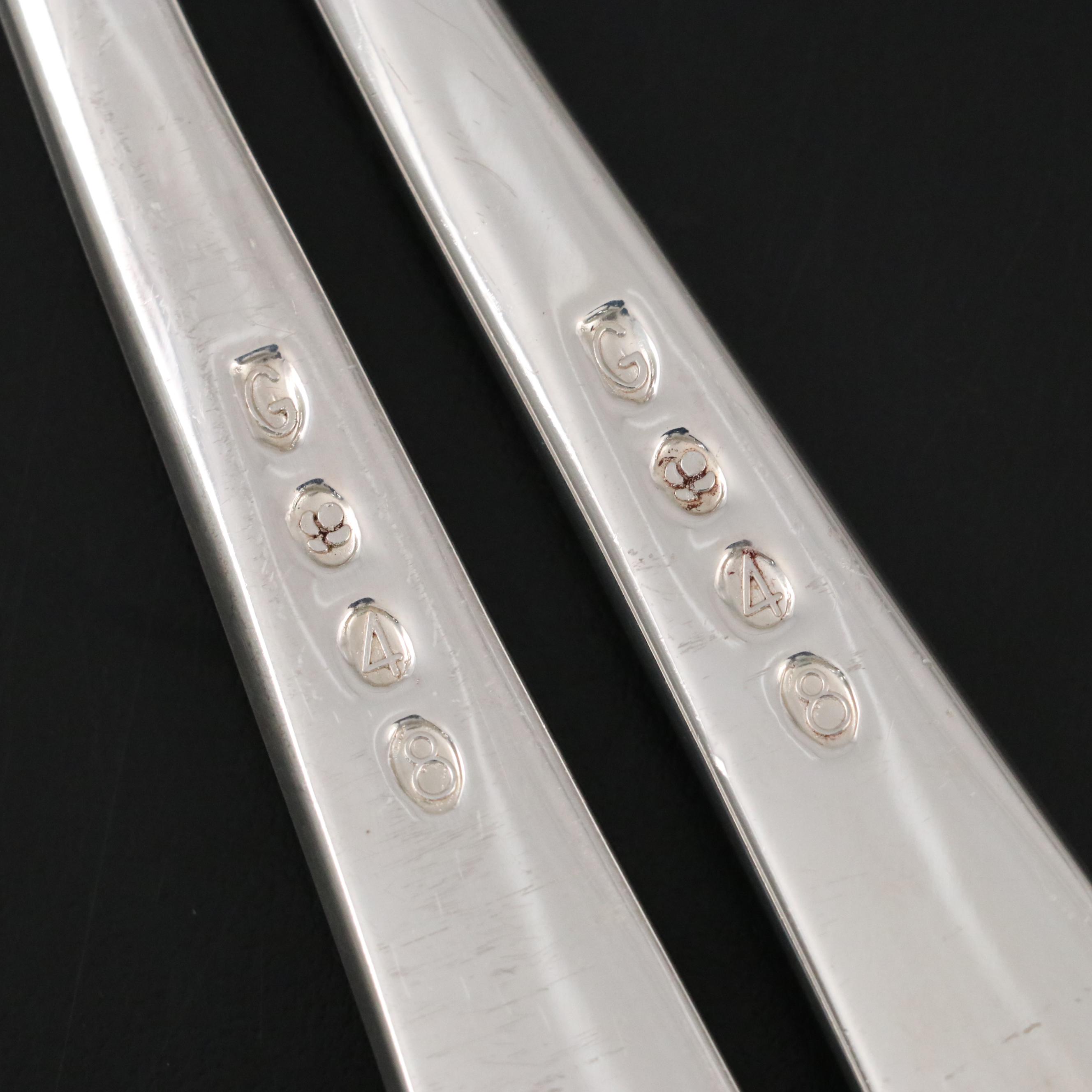 Gerity Silver Plate "Georgian" Serving Set, 20th Century | Everything ...