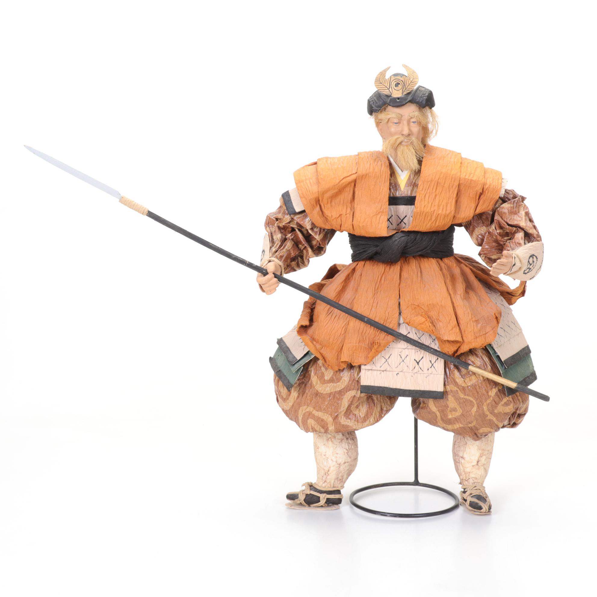 Japanese Musha Ningyo Paper Warrior Doll | Everything But The House