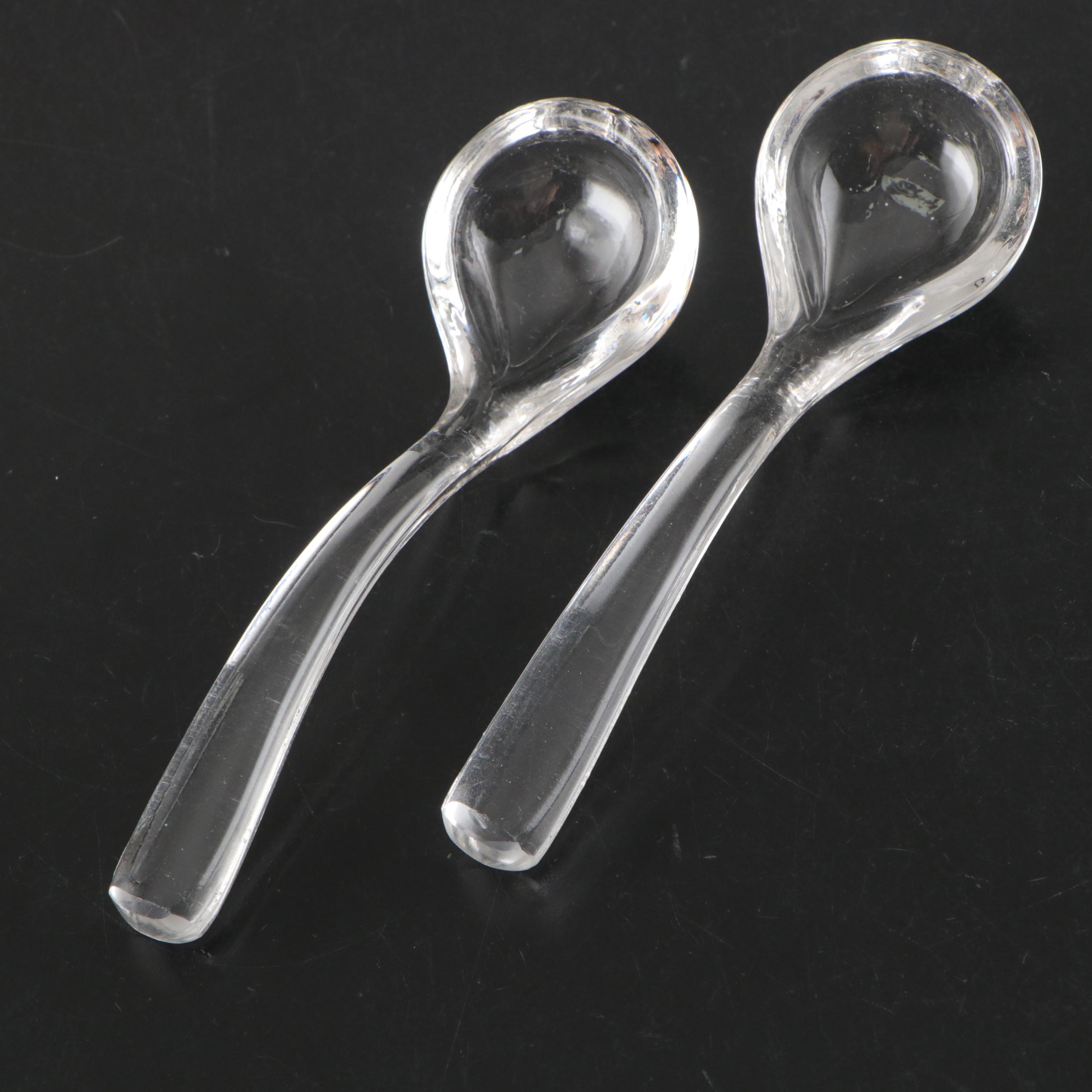 Fostoria "Heather" Glass Three-Light Candlestick and Dinnerware, 1949 ...