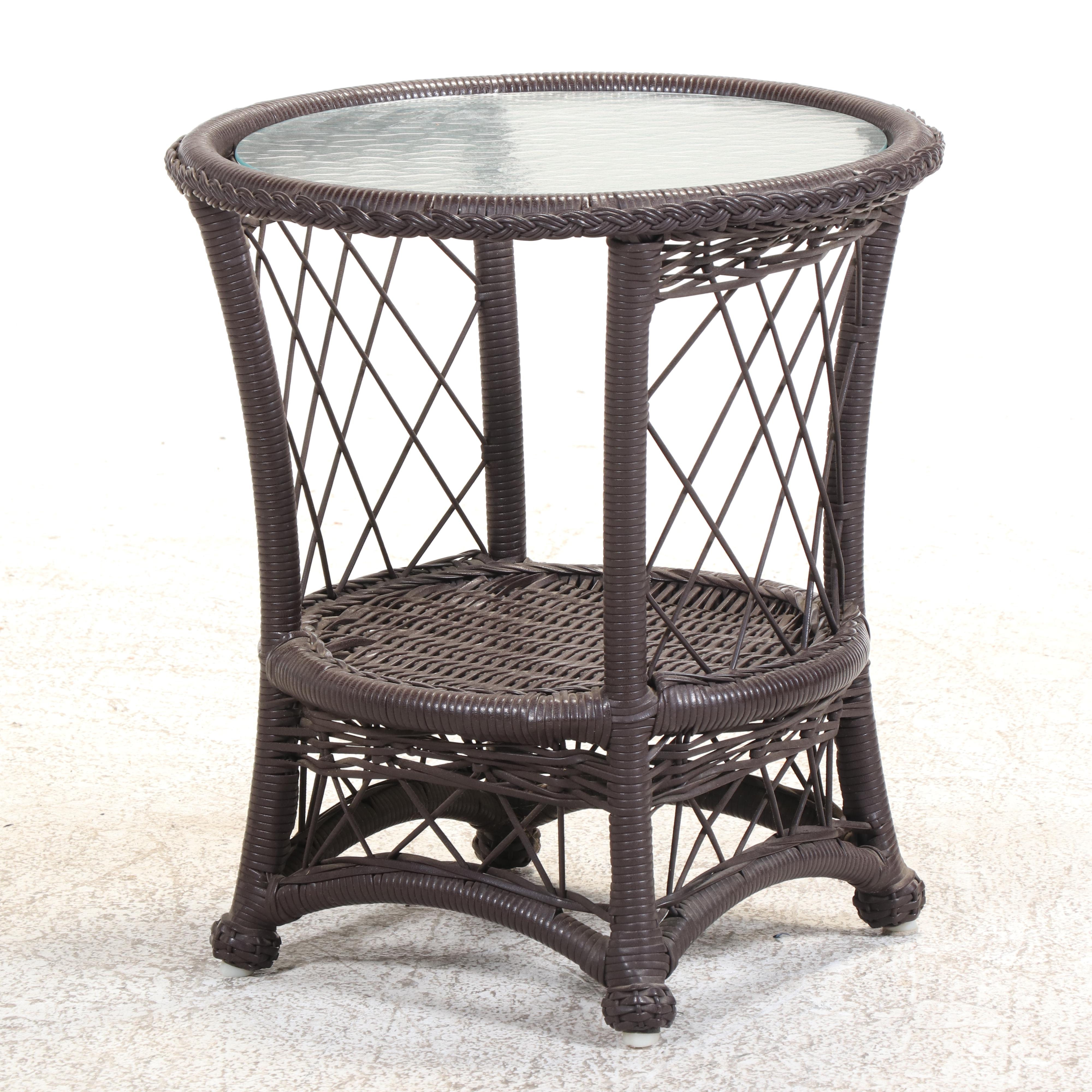 Watson's Four-Piece PE Rattan Patio Lounge Set | Everything But The House