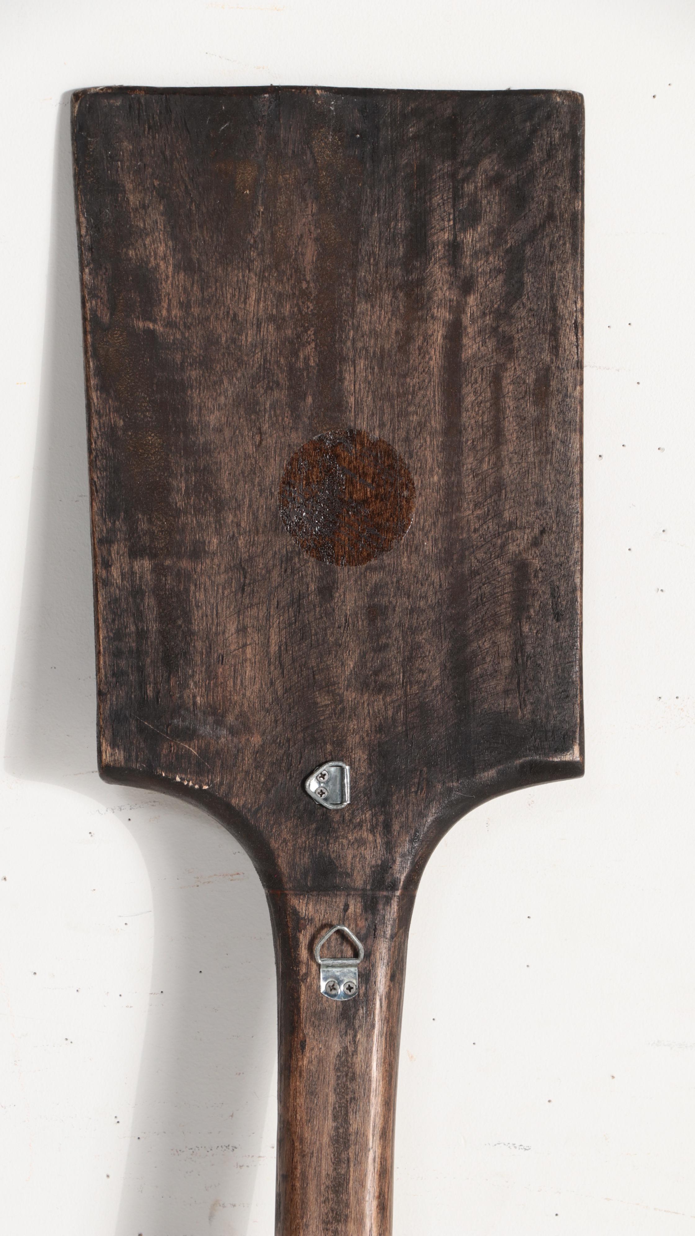 Primitive Wooden Ladder and Paddle with Wall Mounts | Everything But ...