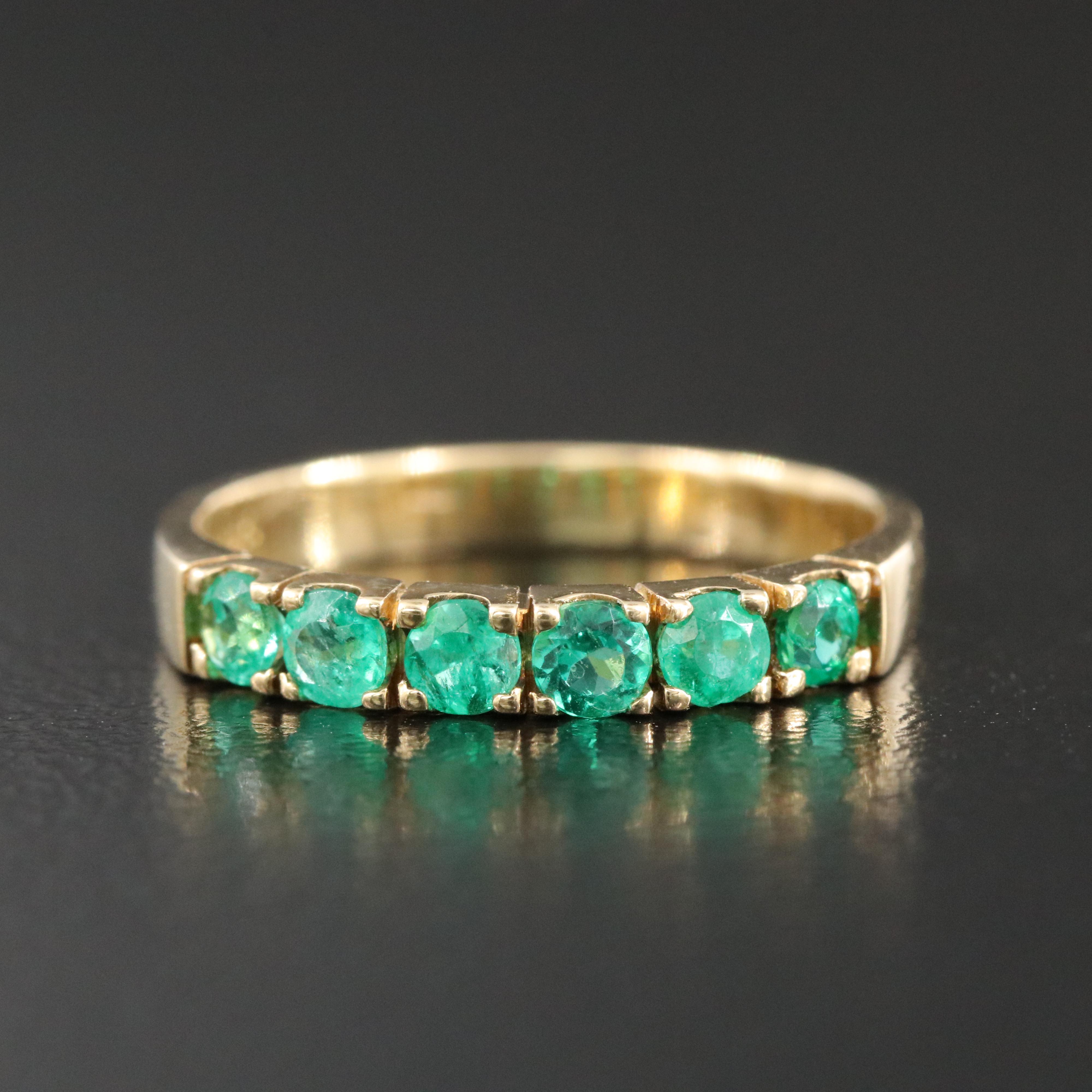 18K Emerald Ring | EBTH