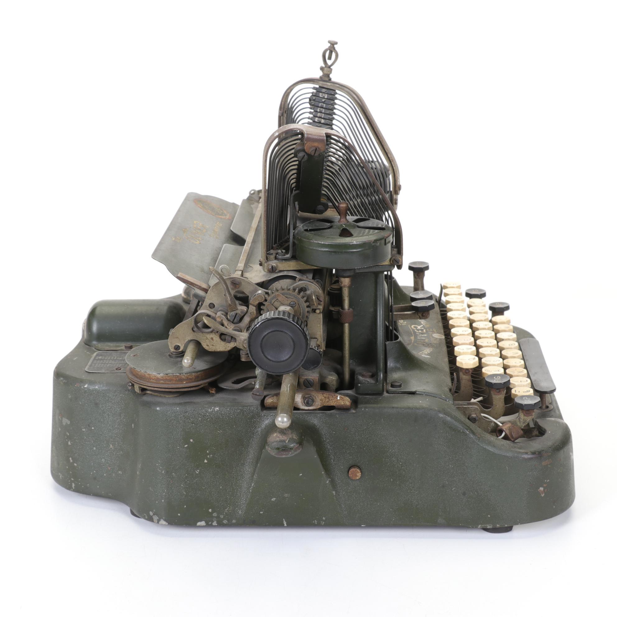 Oliver No. 9 "Batwing" Typewriter, Early 20th Century | Everything But ...