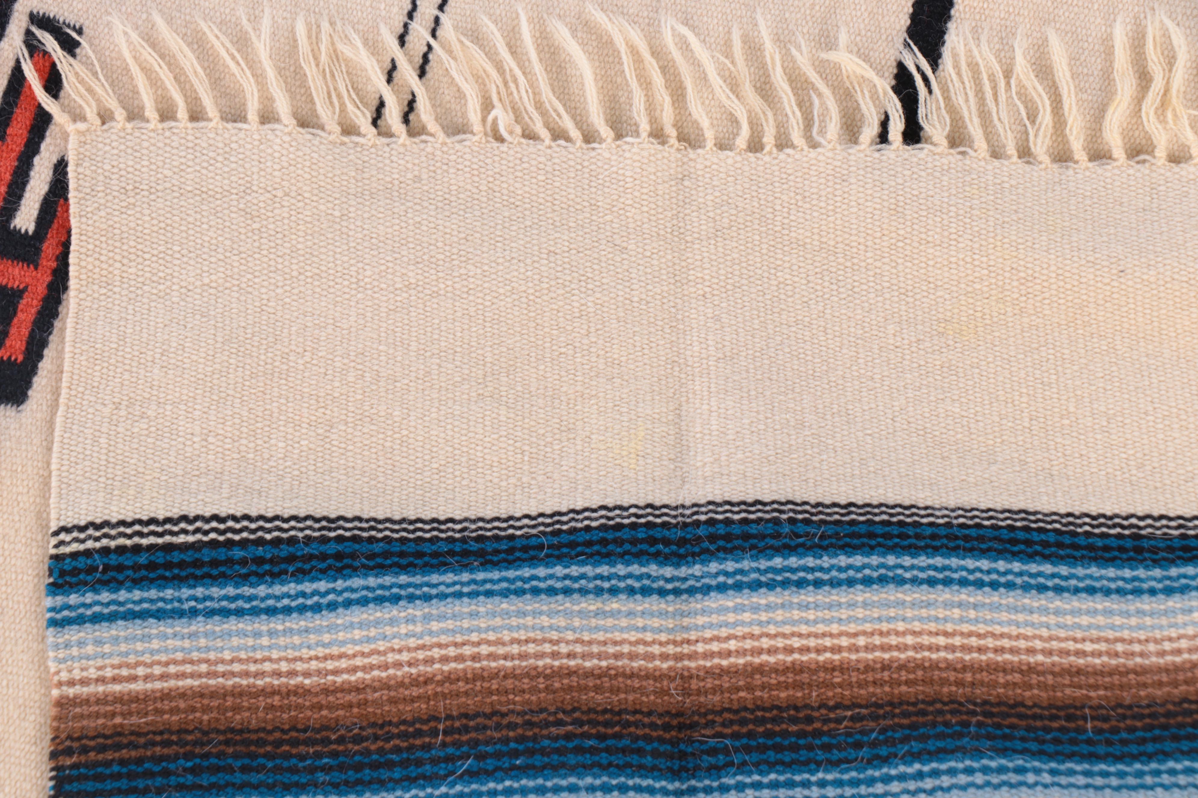 3'7 x 7'4 Handwoven Chimayo Area Rug | Everything But The House