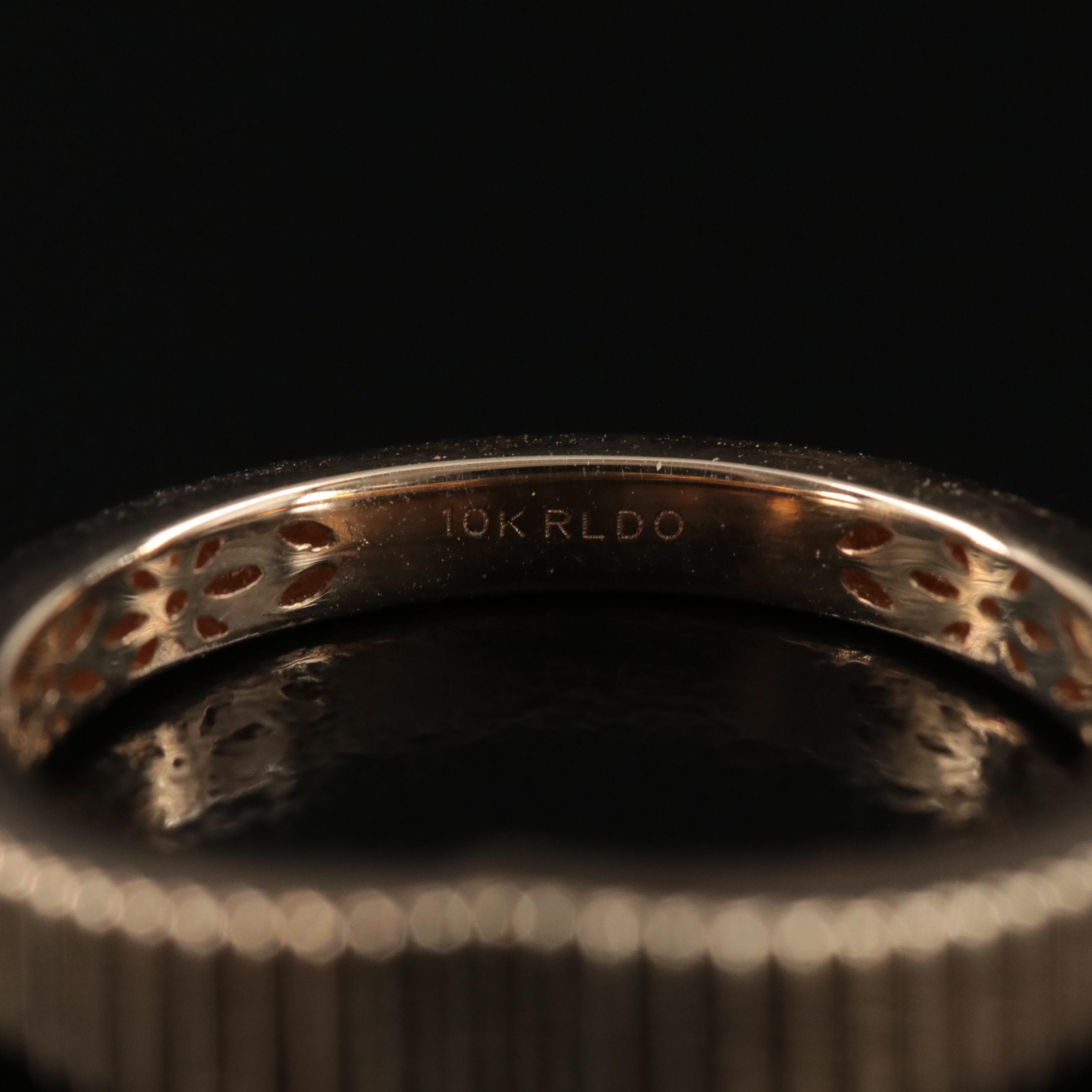 10K Fluted Ring | Everything But The House