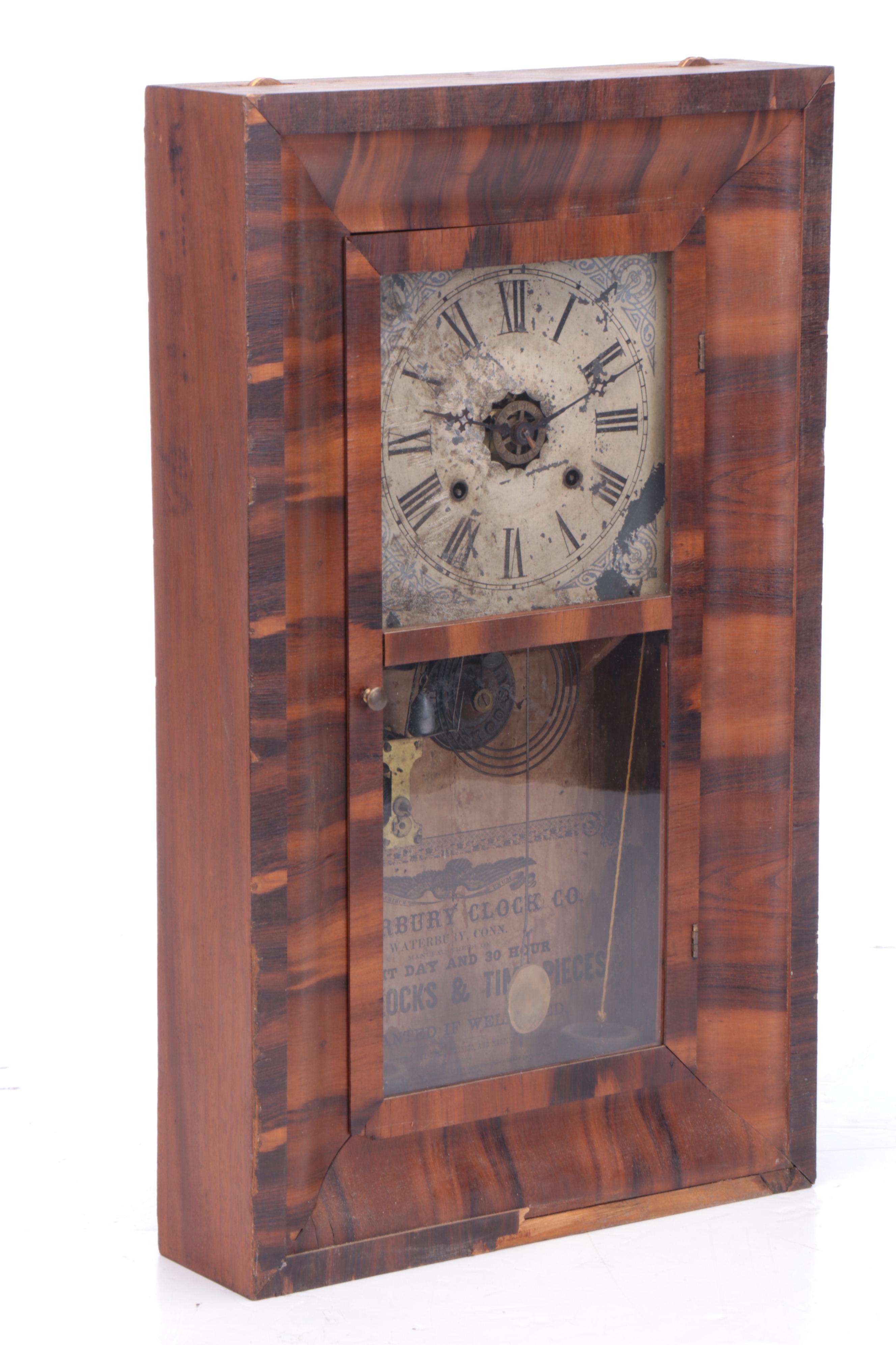 Waterbury Clock Co. Ogee Clock, Late 19th C. | Everything But The House