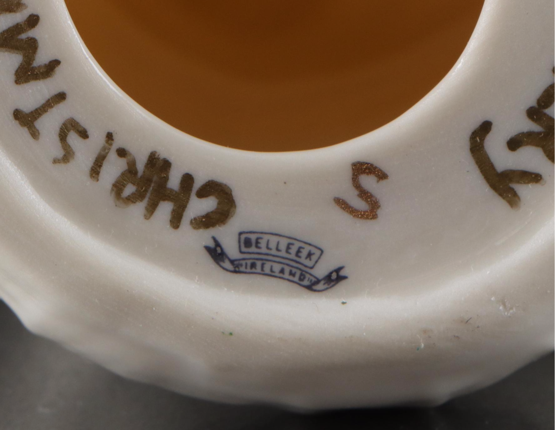 Belleek "Shamrock" Porcelain Candle Holder and Figurines | Everything ...