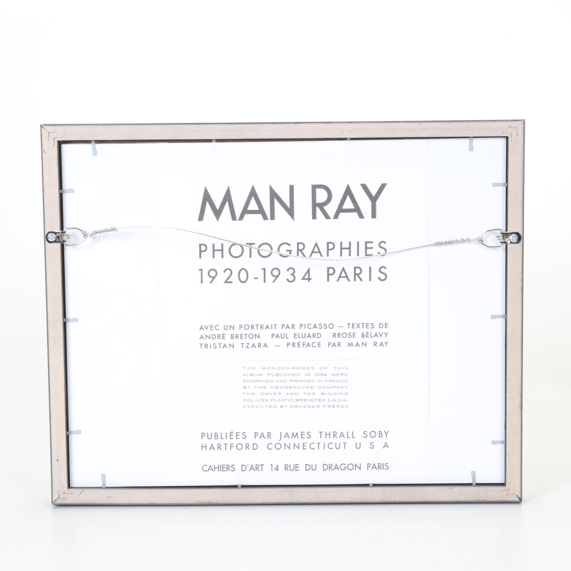 Man Ray Solarized Photogravure Of Ebellished Eye, 1934 | Everything But ...