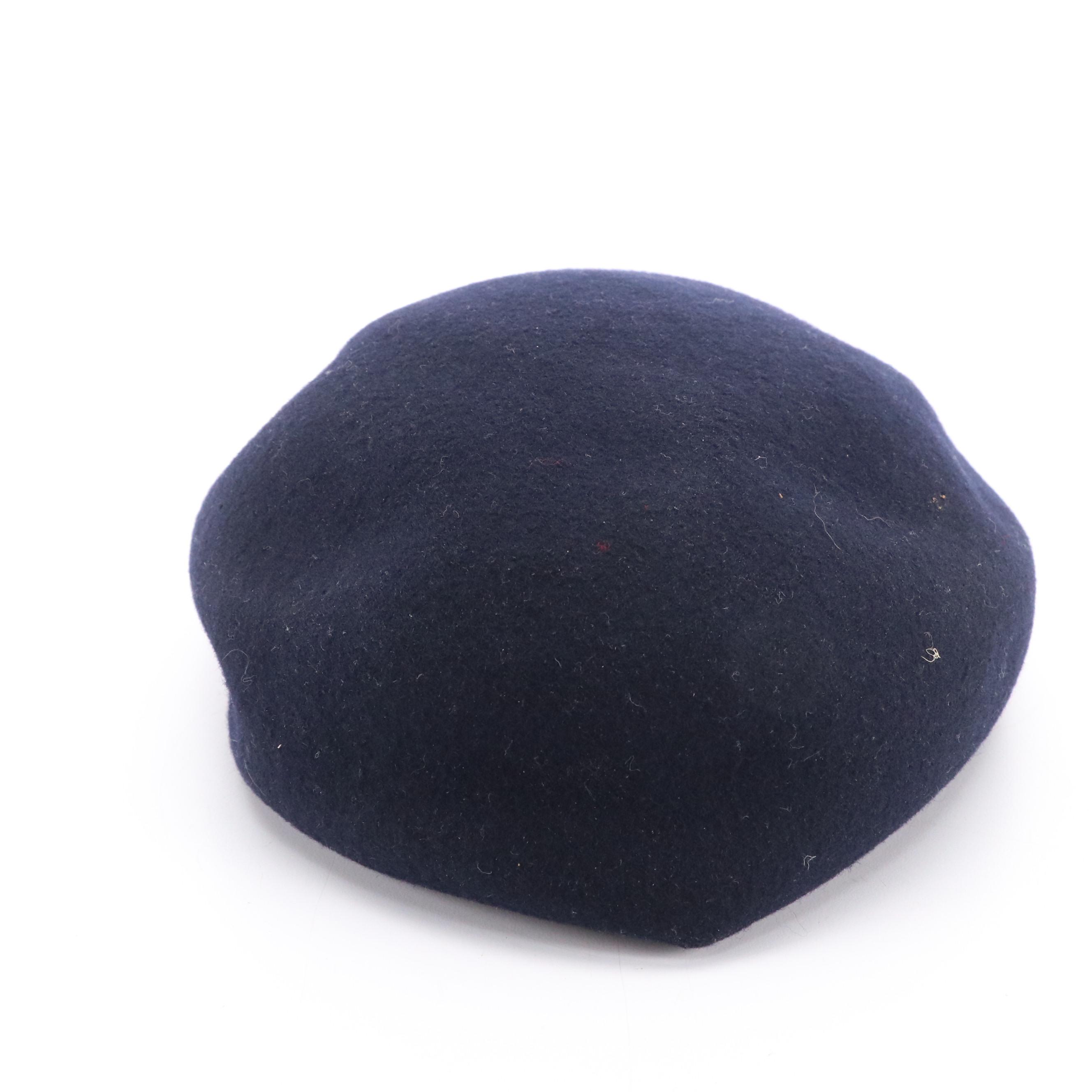 Paul & Shark Yachting Navy Blue Wool Cap with Case | Everything But The ...