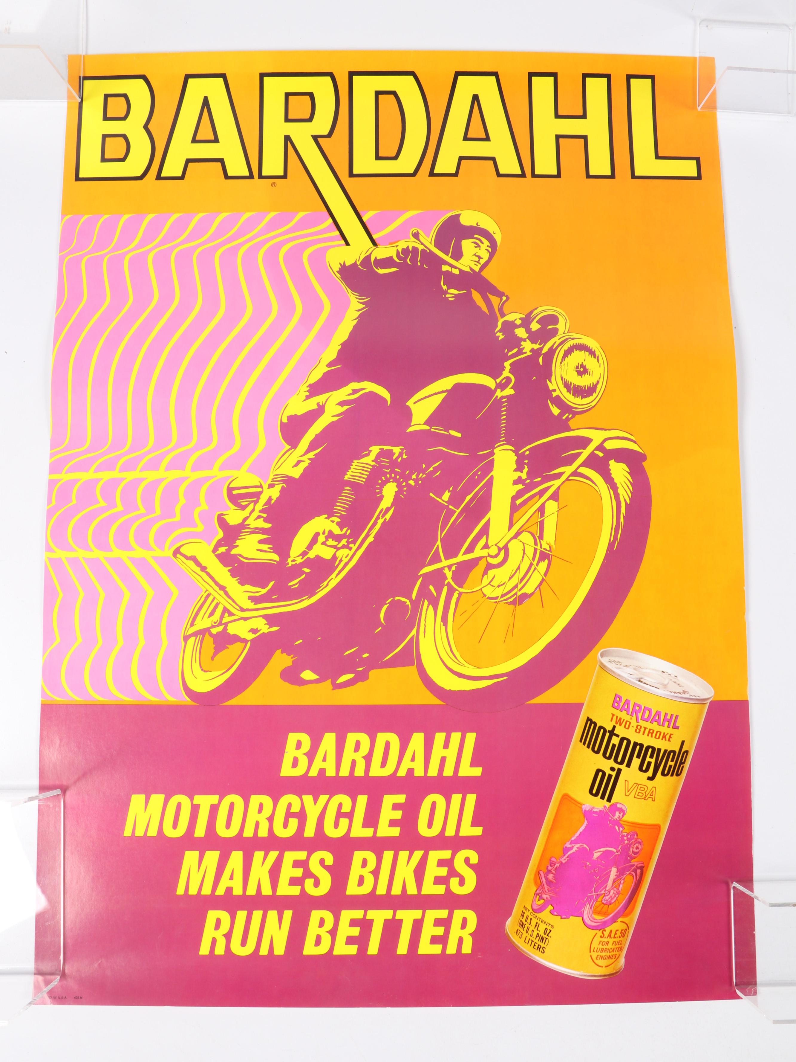 Bardahl Oil Advertising Posters, Sign, Decals and More | EBTH