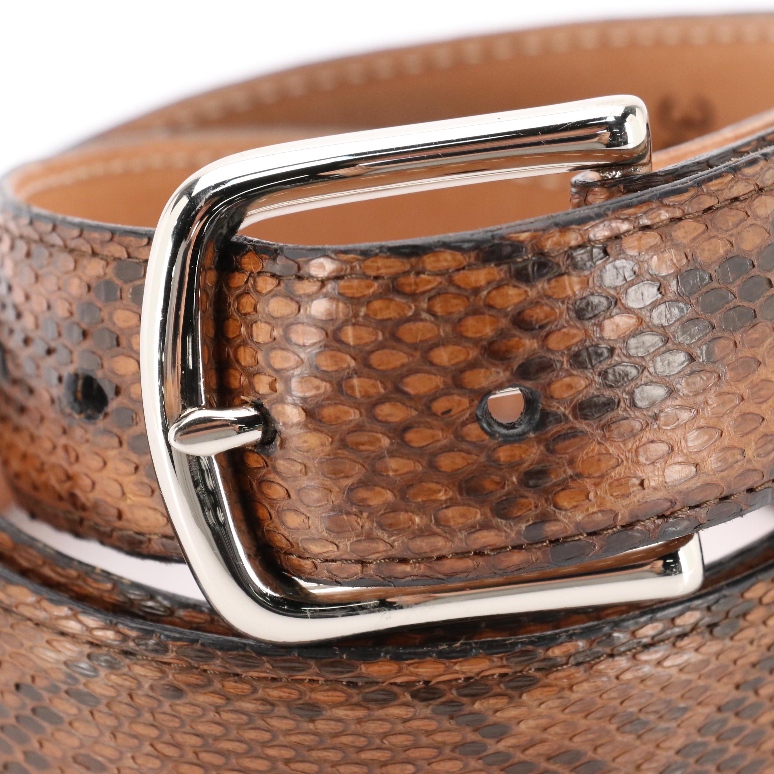 Tecovas Python Leather Belt | Everything But The House
