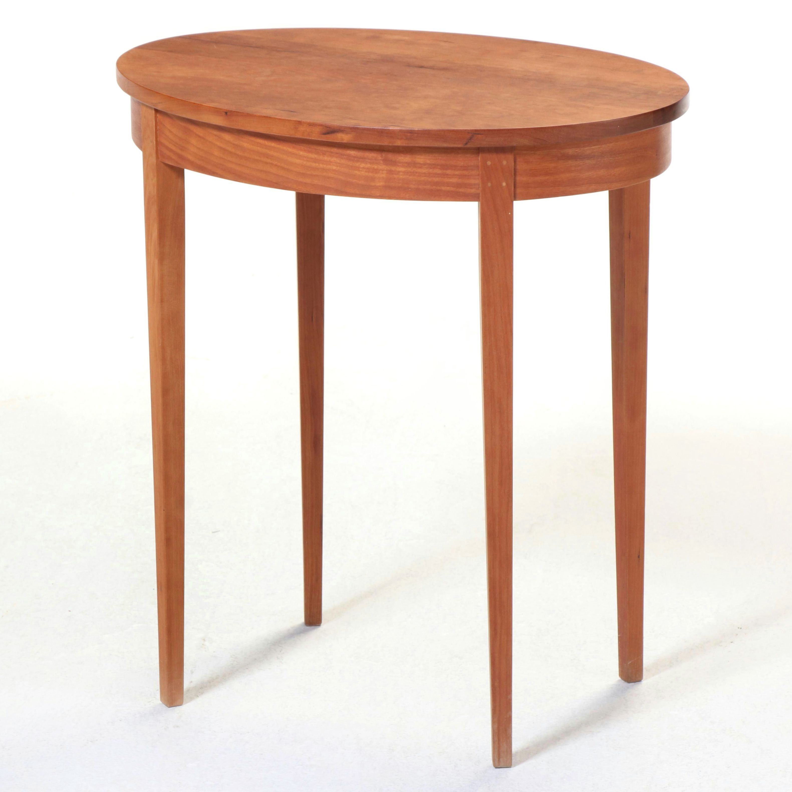 Debra J. Caron for Thos. Moser Cabinetmakers Cherrywood Bench-Made Side ...