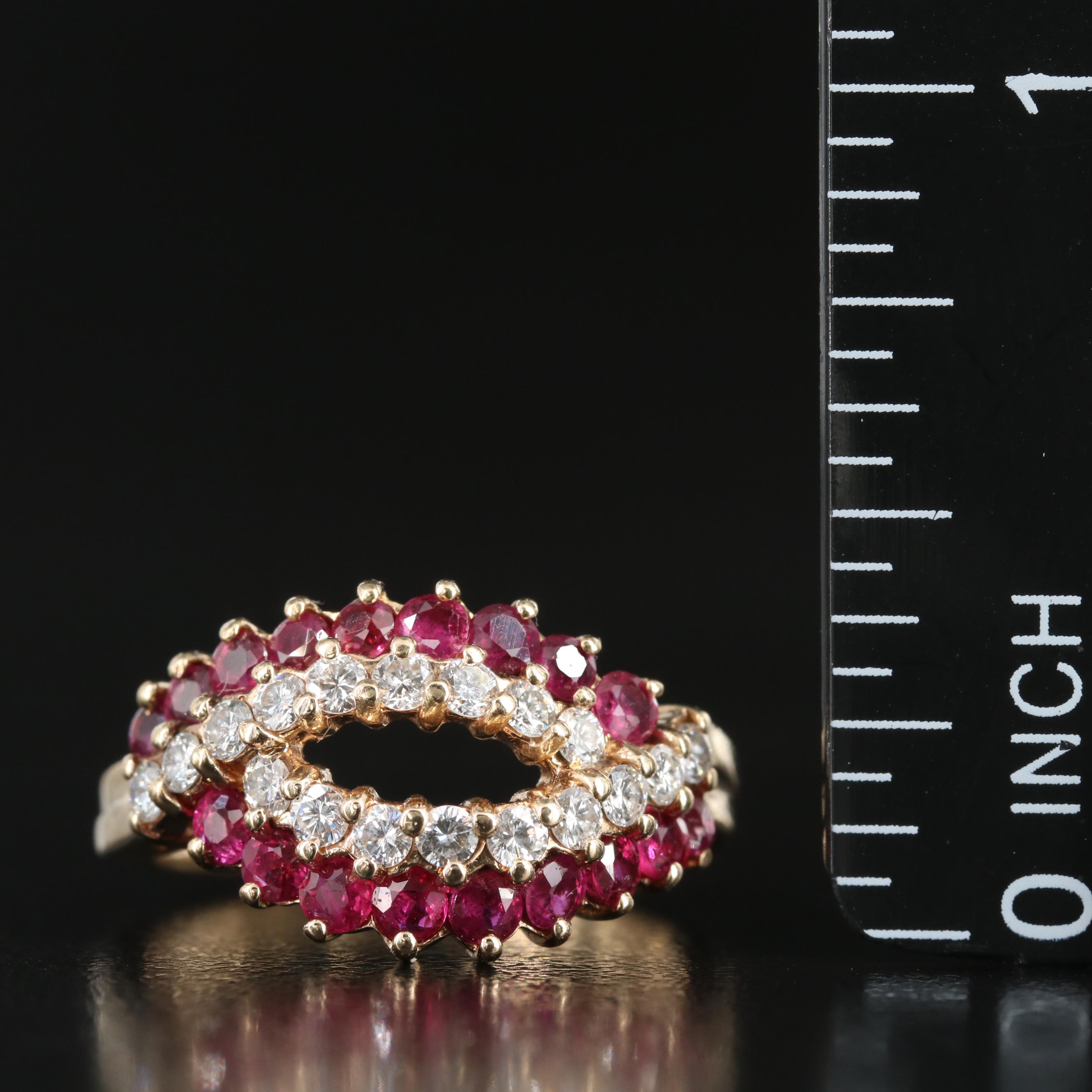 14K Ruby and Diamond Ring | Everything But The House