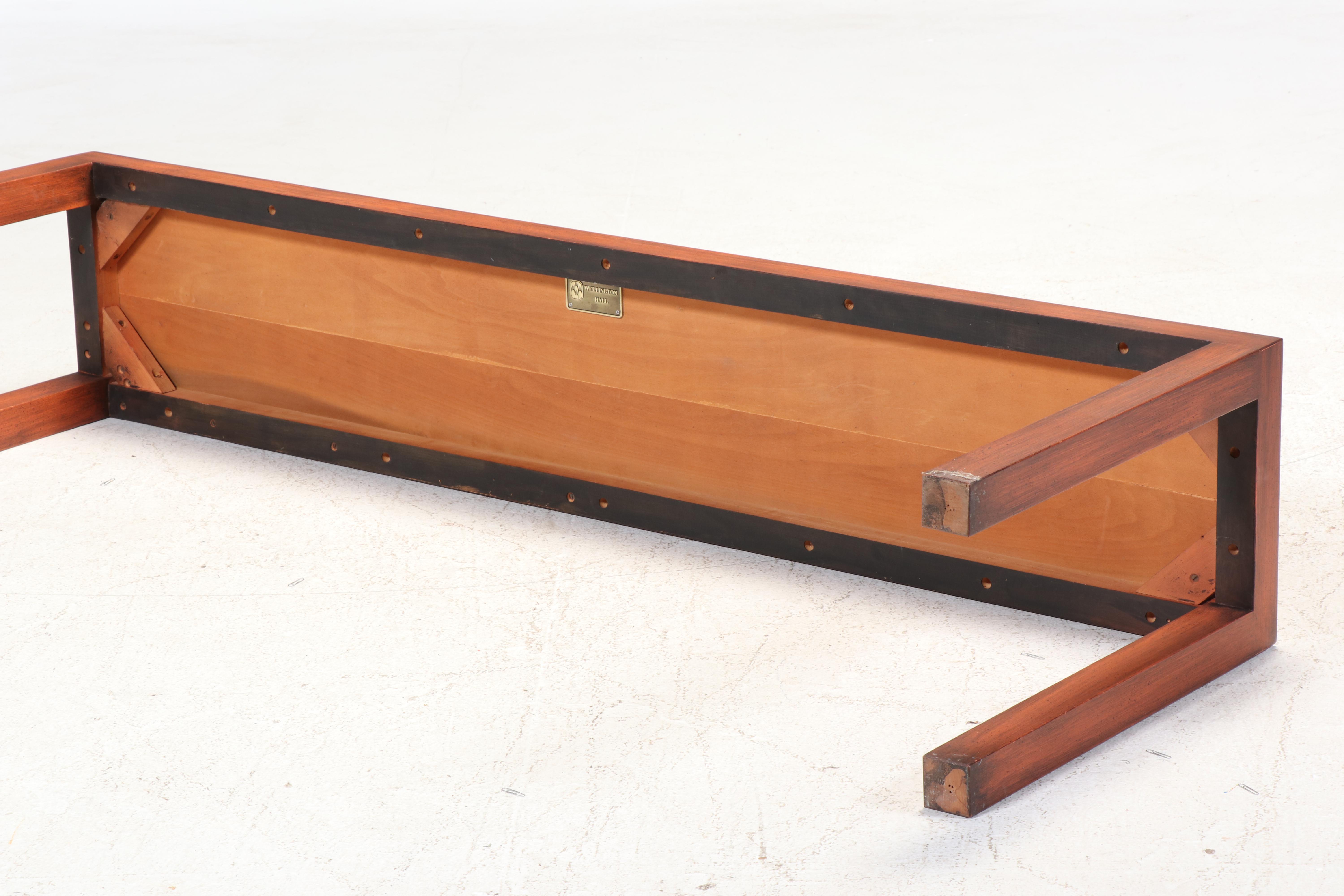 Wellington Hall Parsons Style Grain-Painted Console Table | EBTH