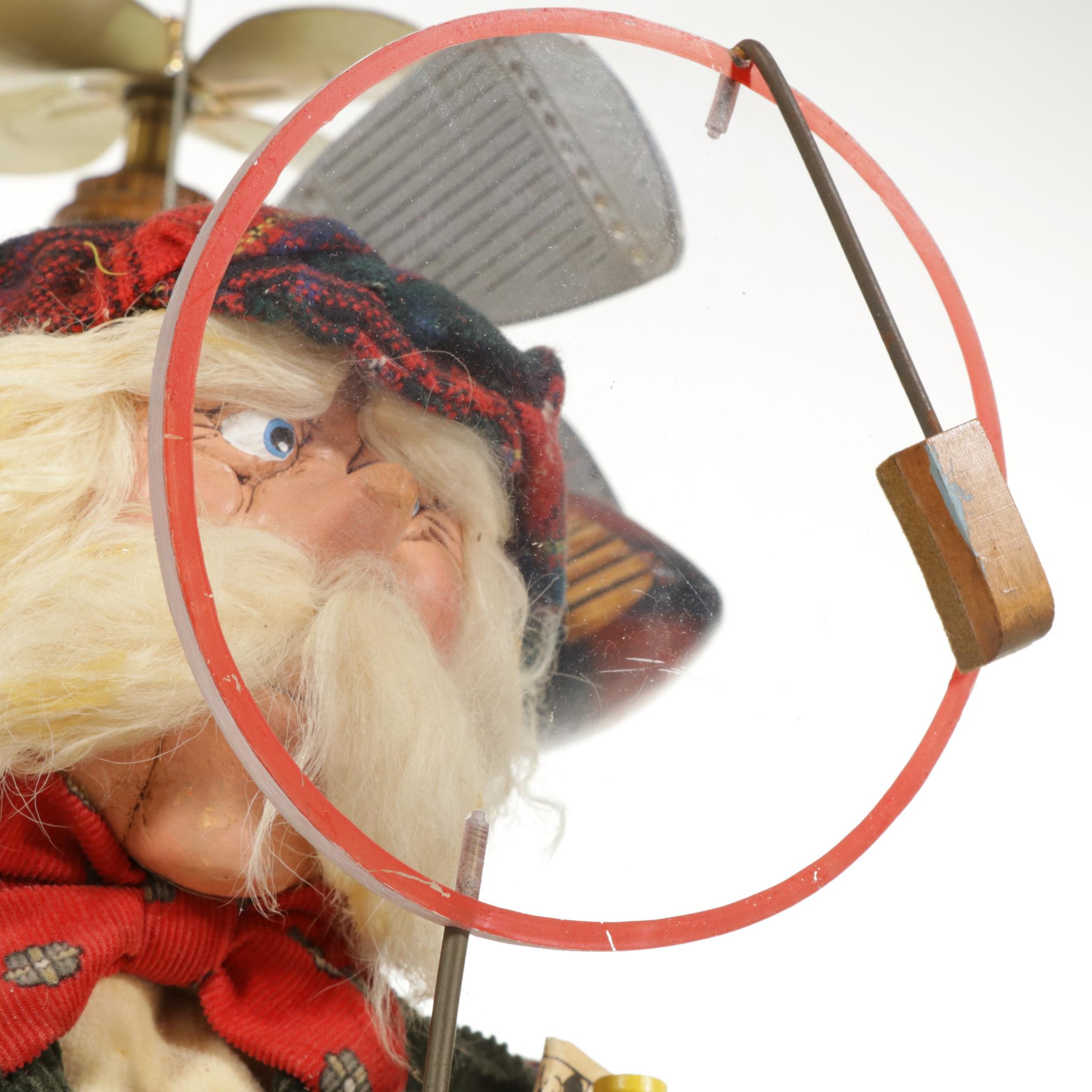 Hanging Golf & Steampunk Santa Figure by Brian Kidwell | Everything But ...