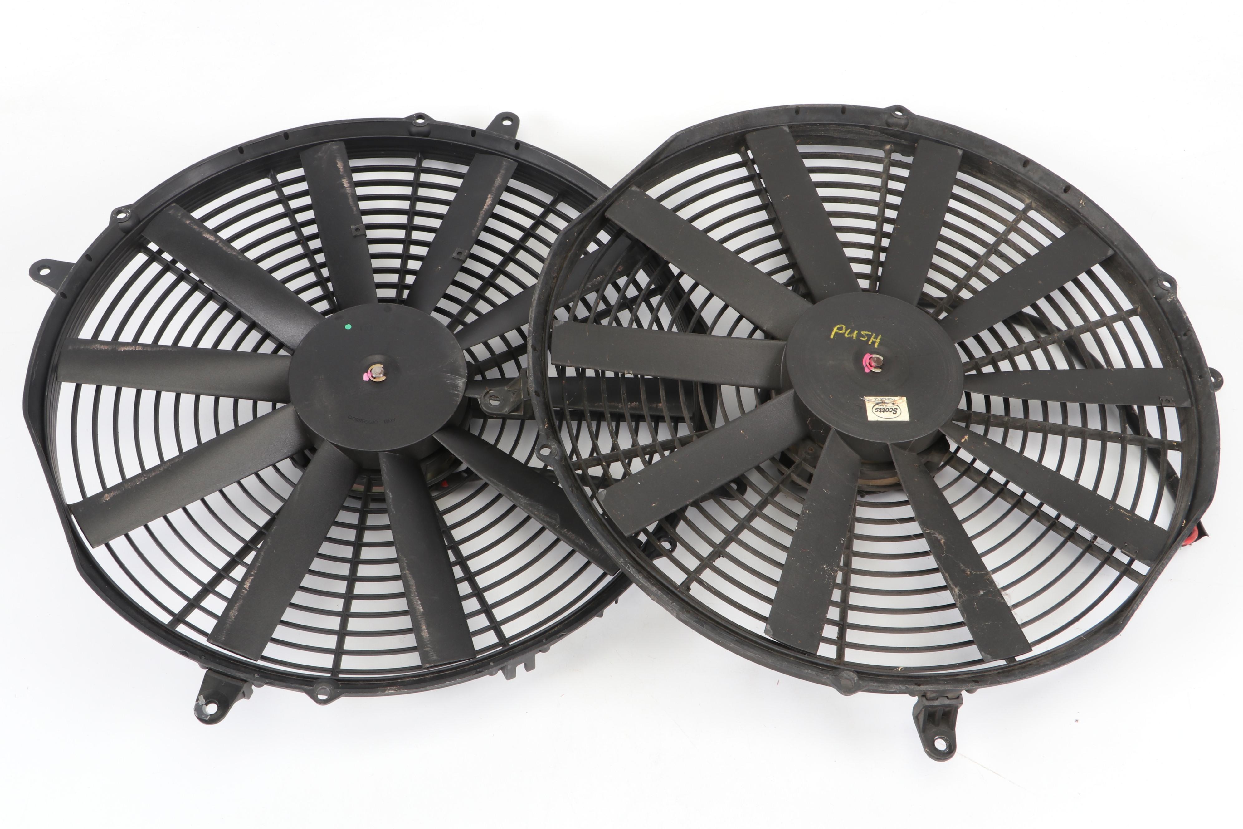 Spal Fans with Custom Autosound Speaker and More Automotive Parts ...