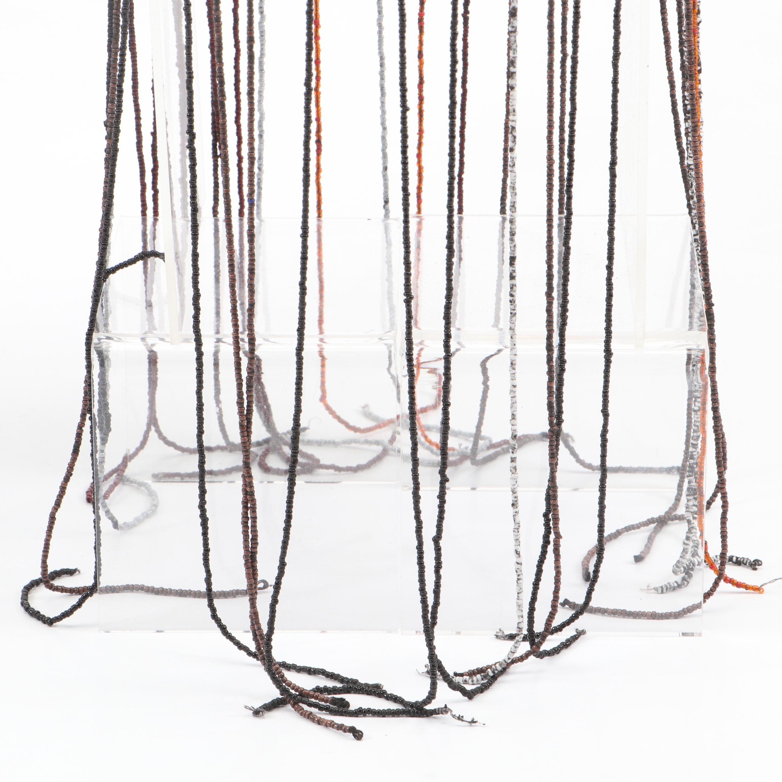 Nigerian Yoruba "Ade Oba" Hand-Beaded Royal Headdress Crowns ...