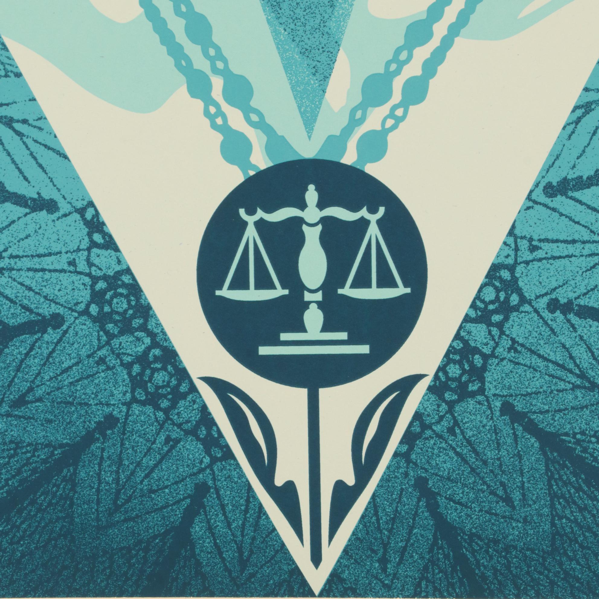 Shepard Fairey Serigraph "Justice Woman," 2021 | Everything But The House