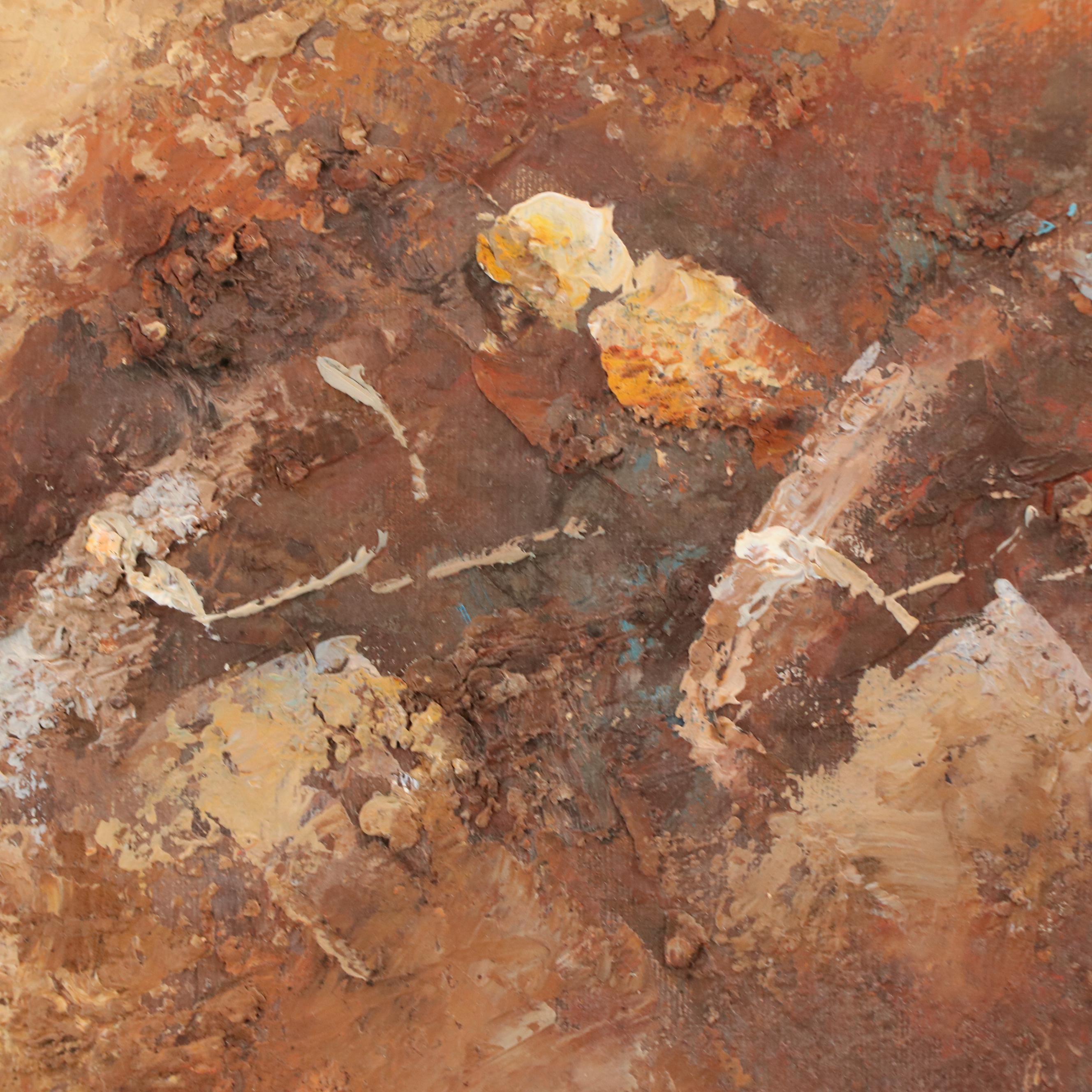 Edward Barton Modernist Derby-Themed Oil Painting, Circa 1965 ...