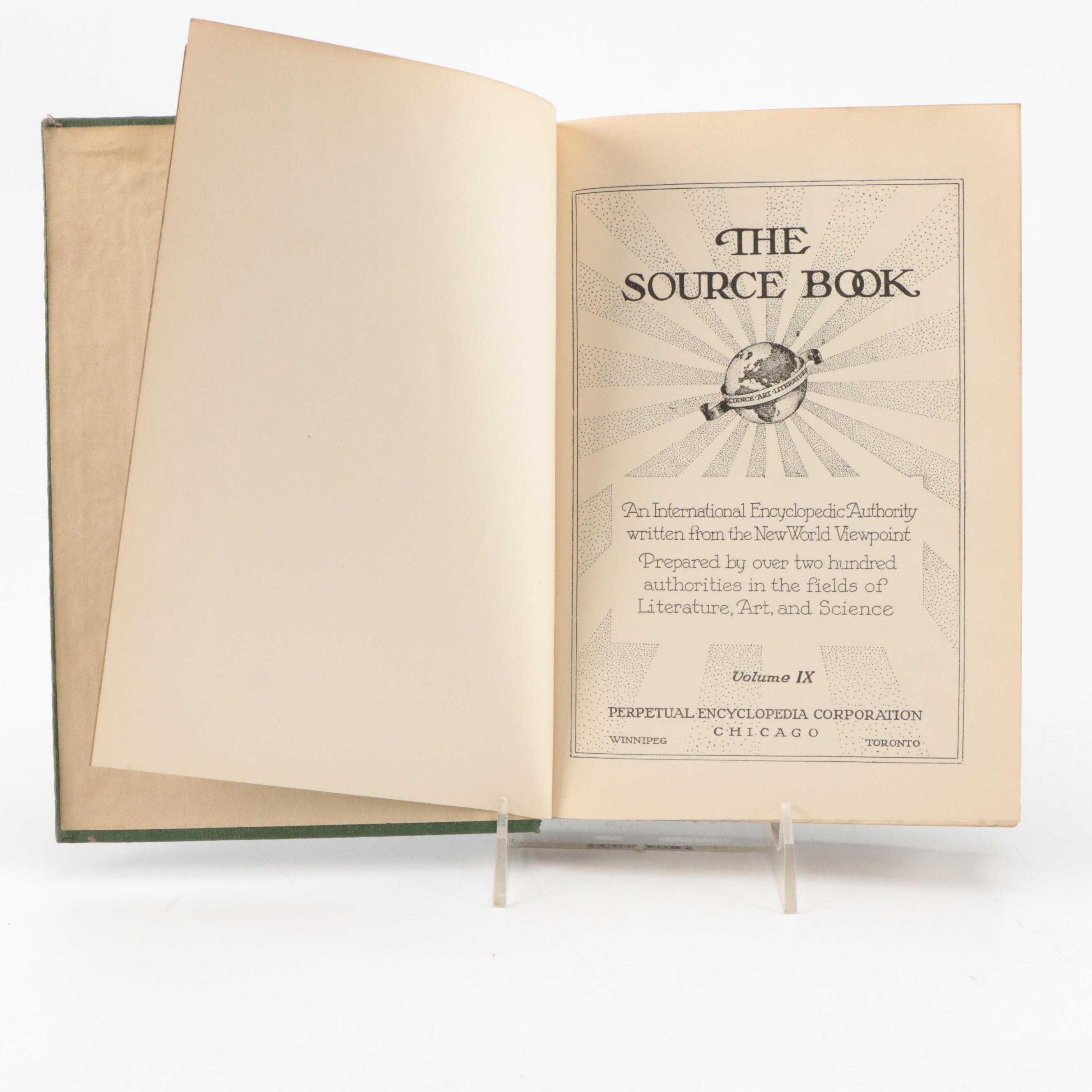 "The Source Book" Complete Set, c. 1926 | Everything But The House