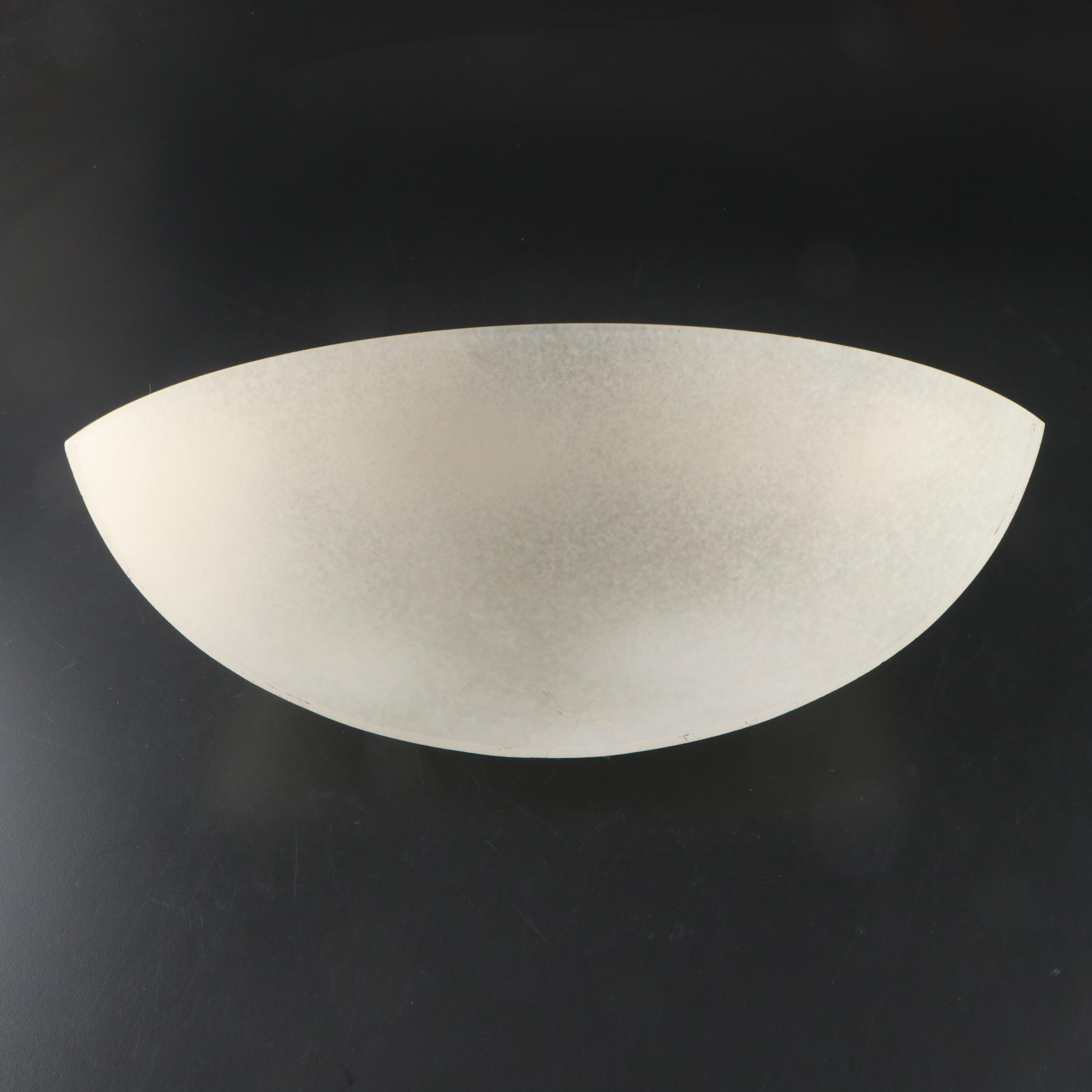 Painted Metal and Textured Glass Wall Pockets | Everything But The House