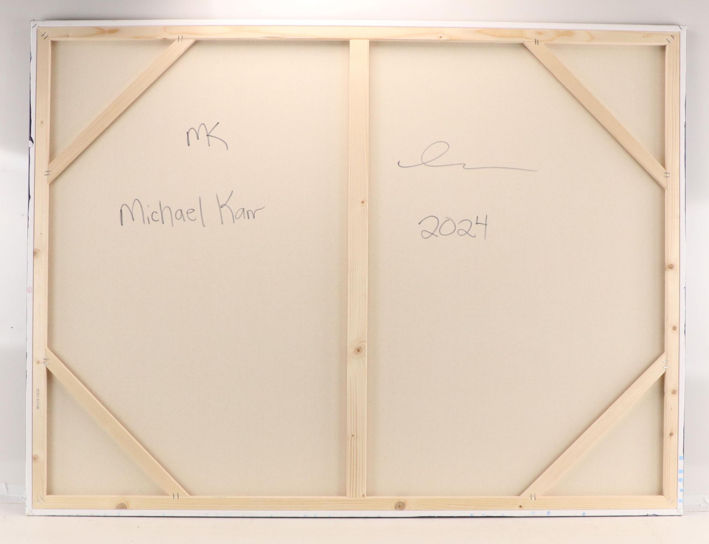 Michael Karr Abstract Acrylic Painting, 2024 | Everything But The House