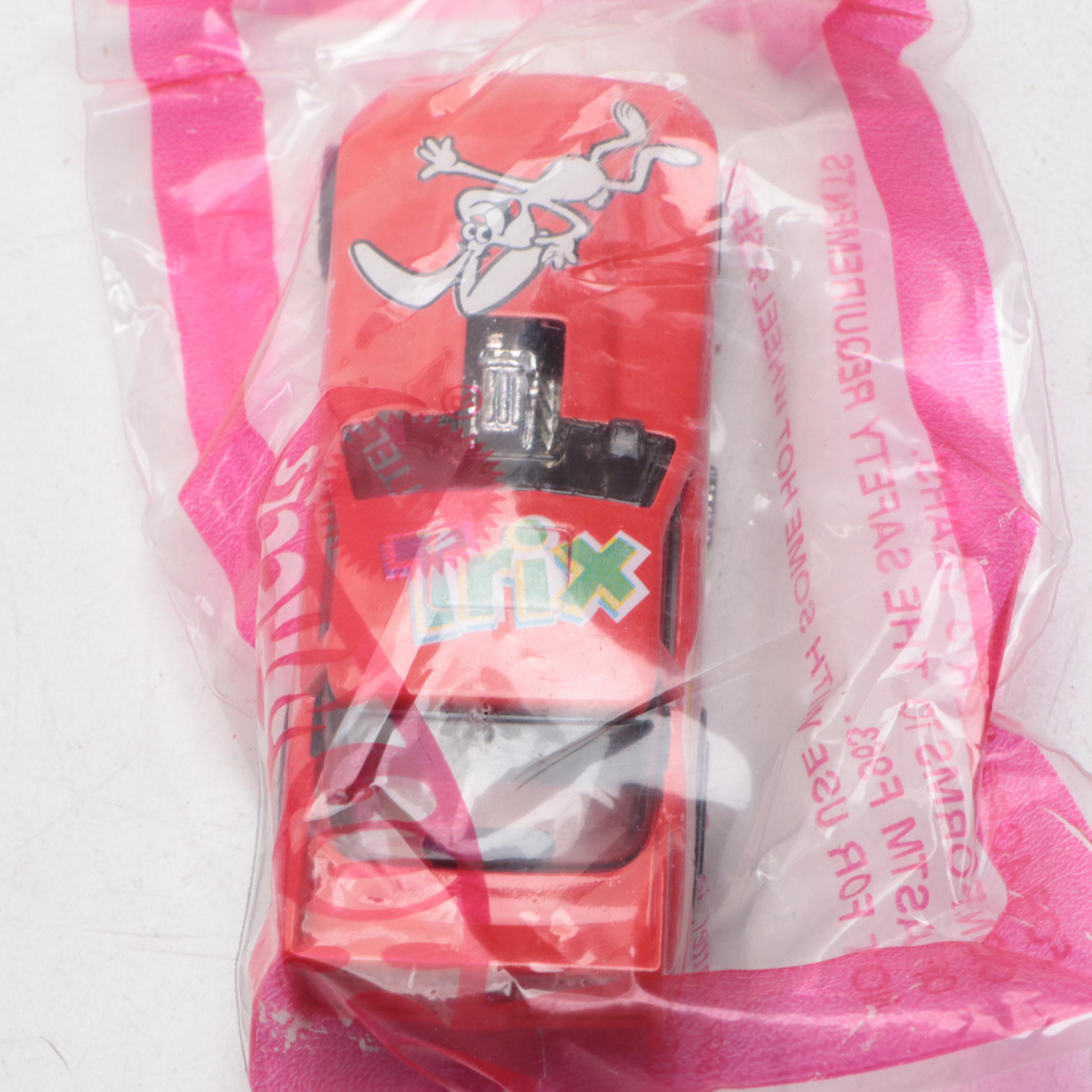 Hot Wheels General Mills Trix Cereal Promotional Toy Cars, 1997 ...