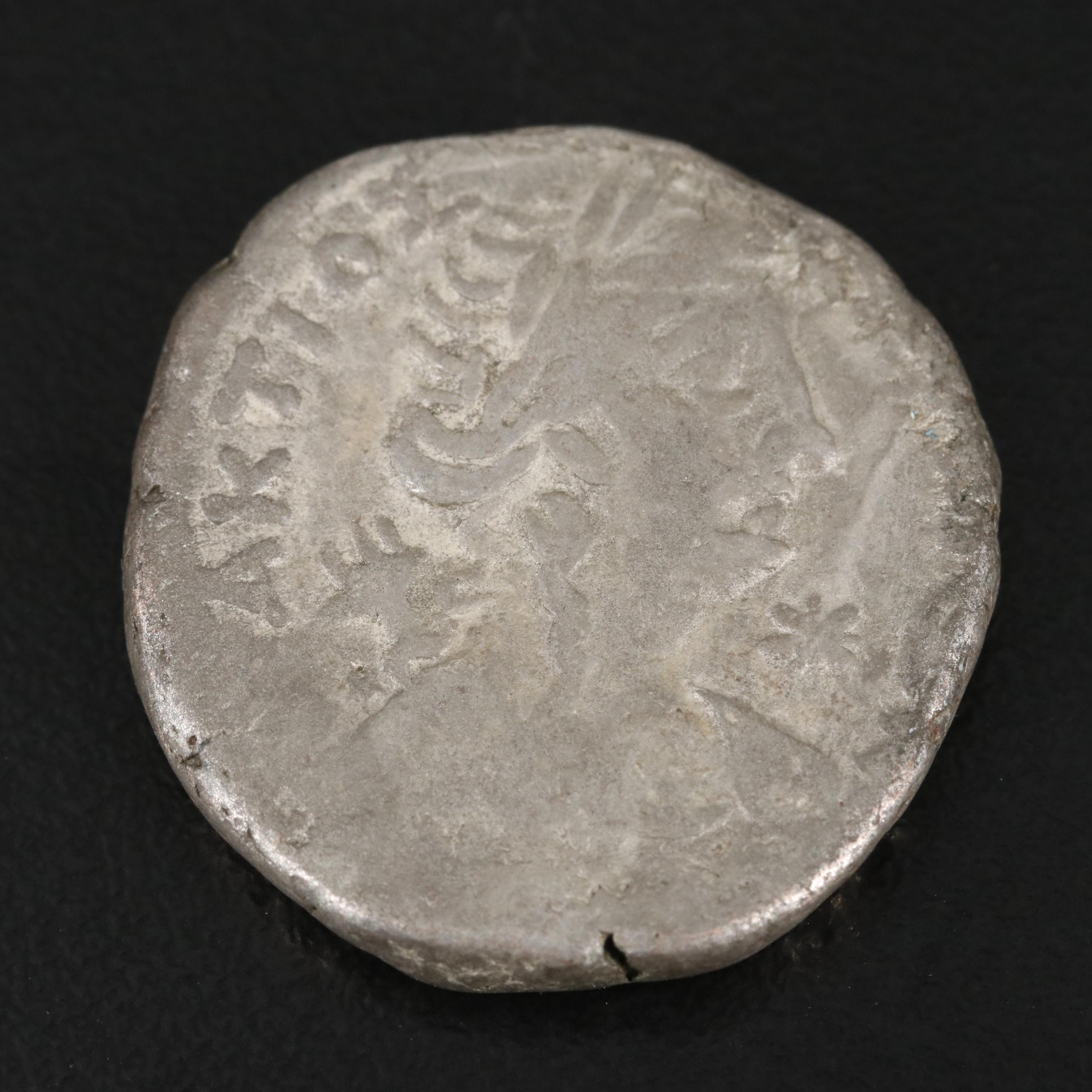 Ancient Roman Provincial Billon Tetradrachm Coin of Nero, ca. 60 A.D ...