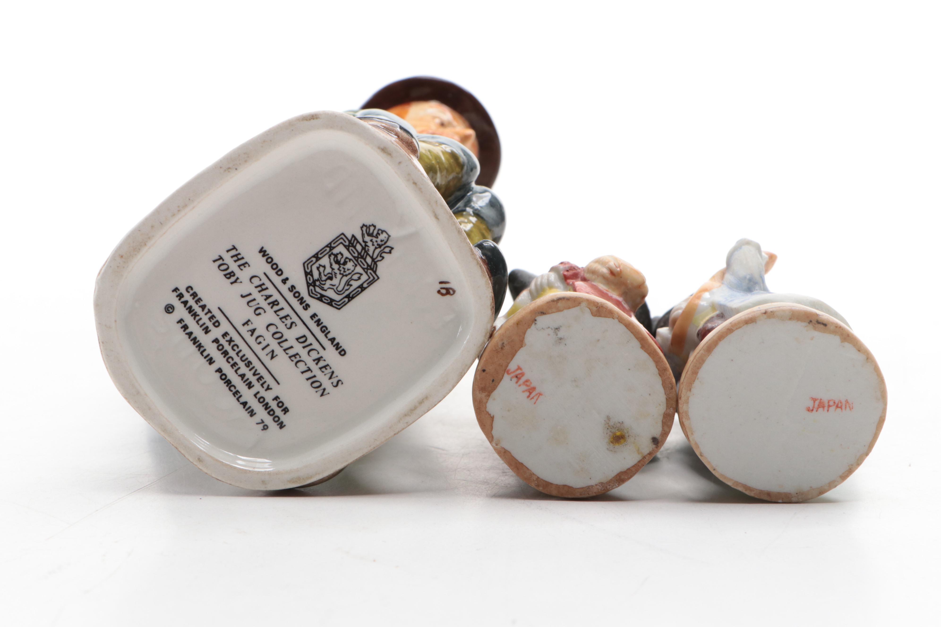 Sandland Ware, Staffordshire, Wood & Sons Character Mugs and Jugs ...