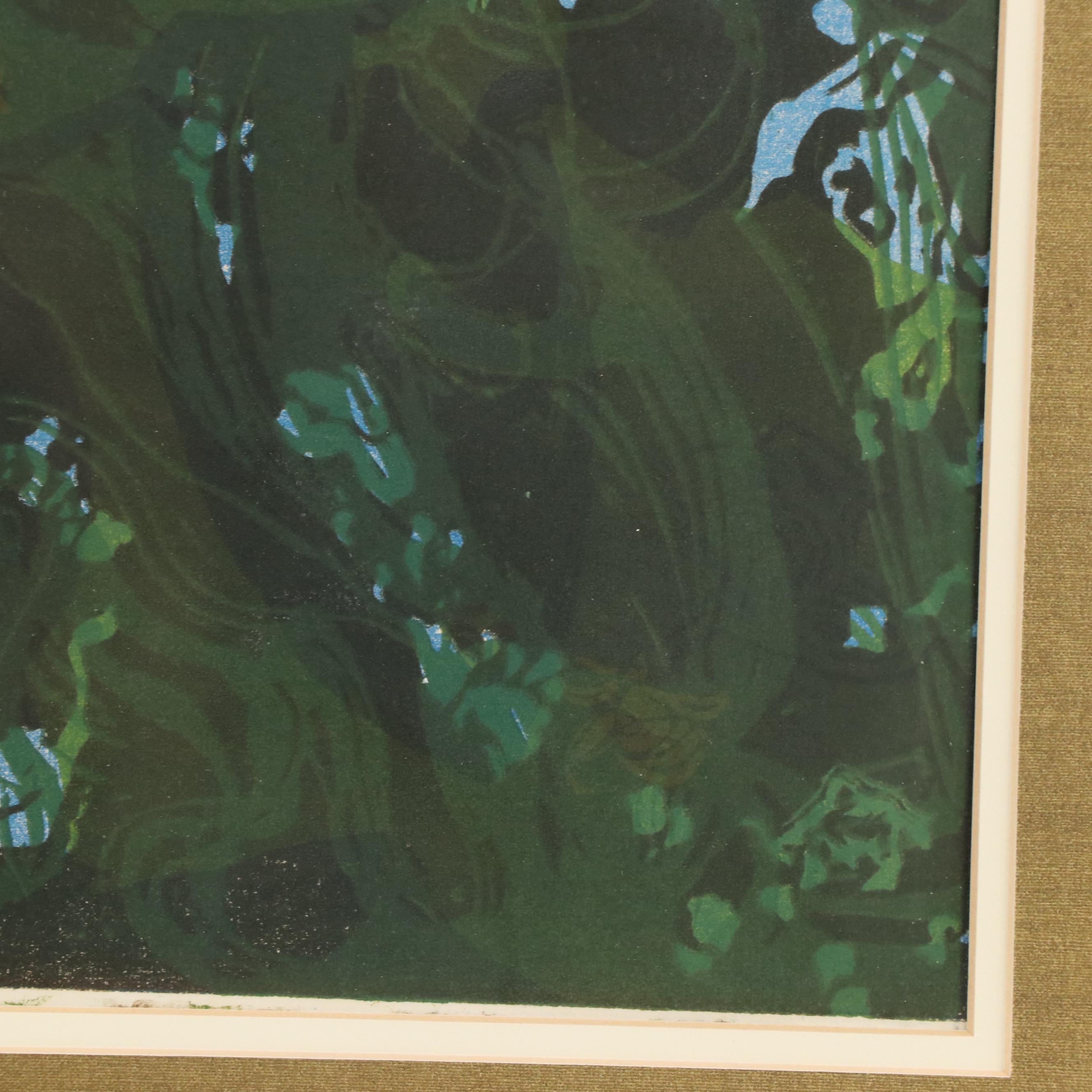 Abstract Lithograph, Late 20th Century | EBTH