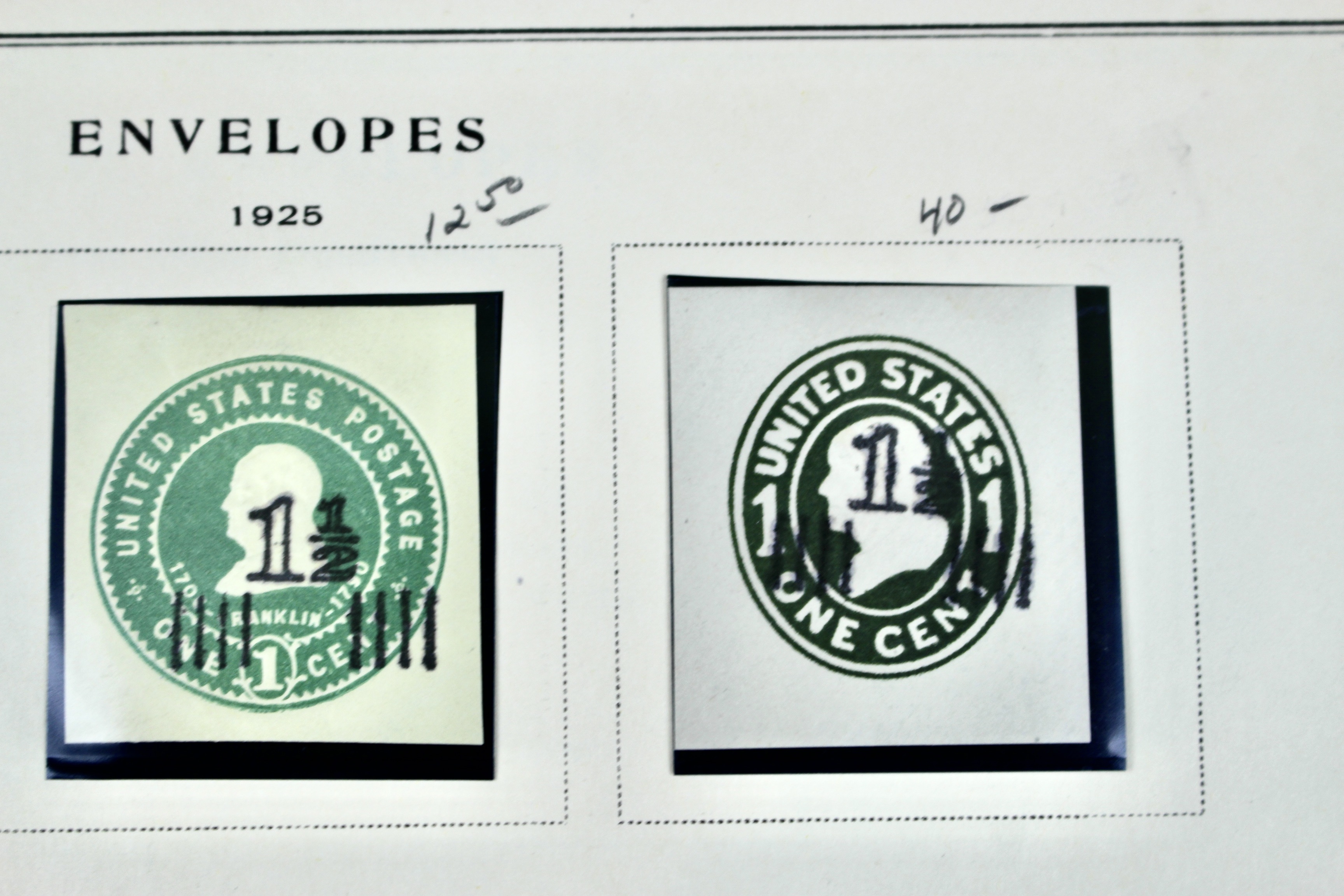 U.S. Cut Corner Postage Stamp Collection | EBTH