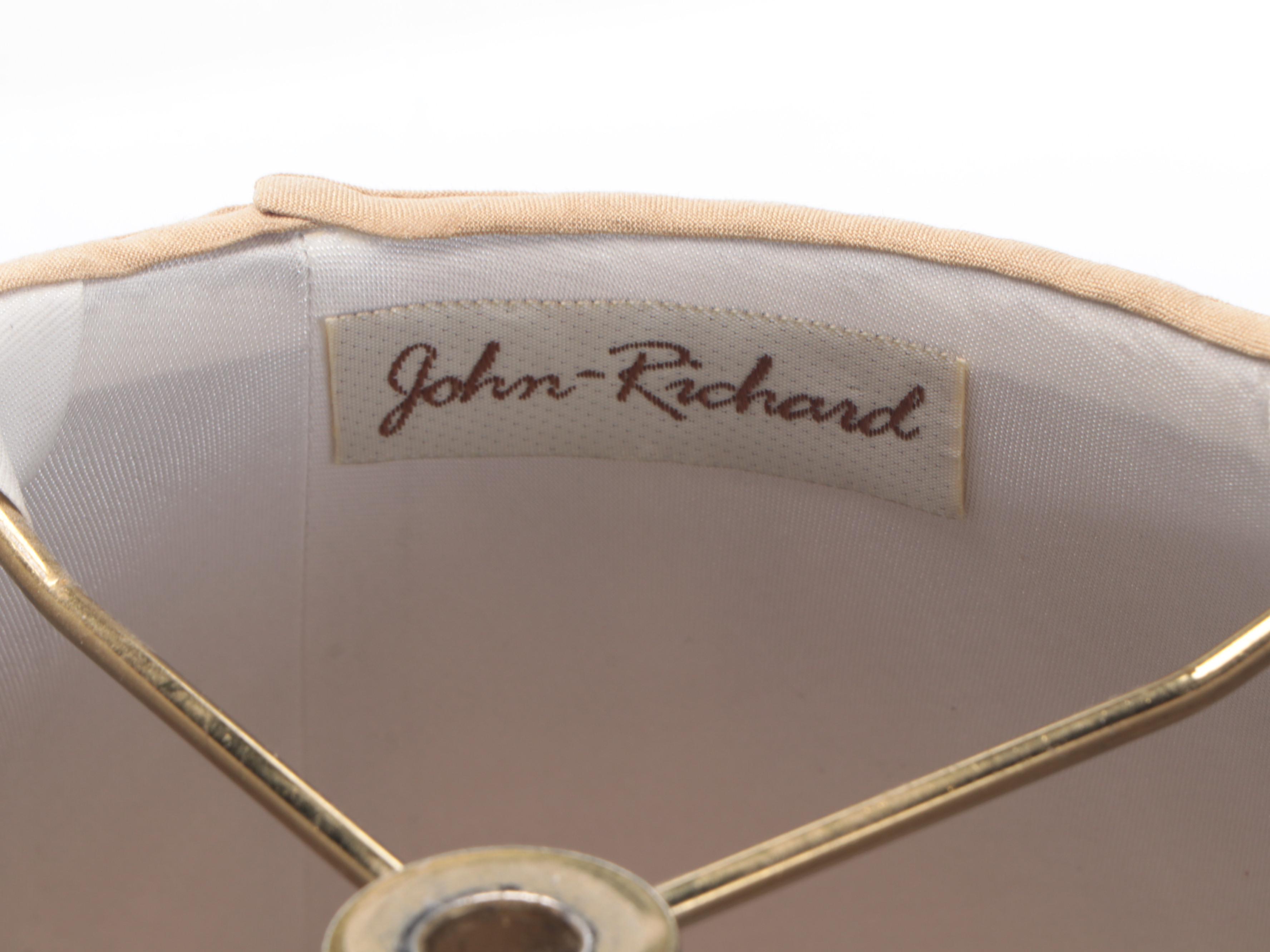 John Richard Lighting Repousse Metal Water Pot Table Lamps & Hand ...