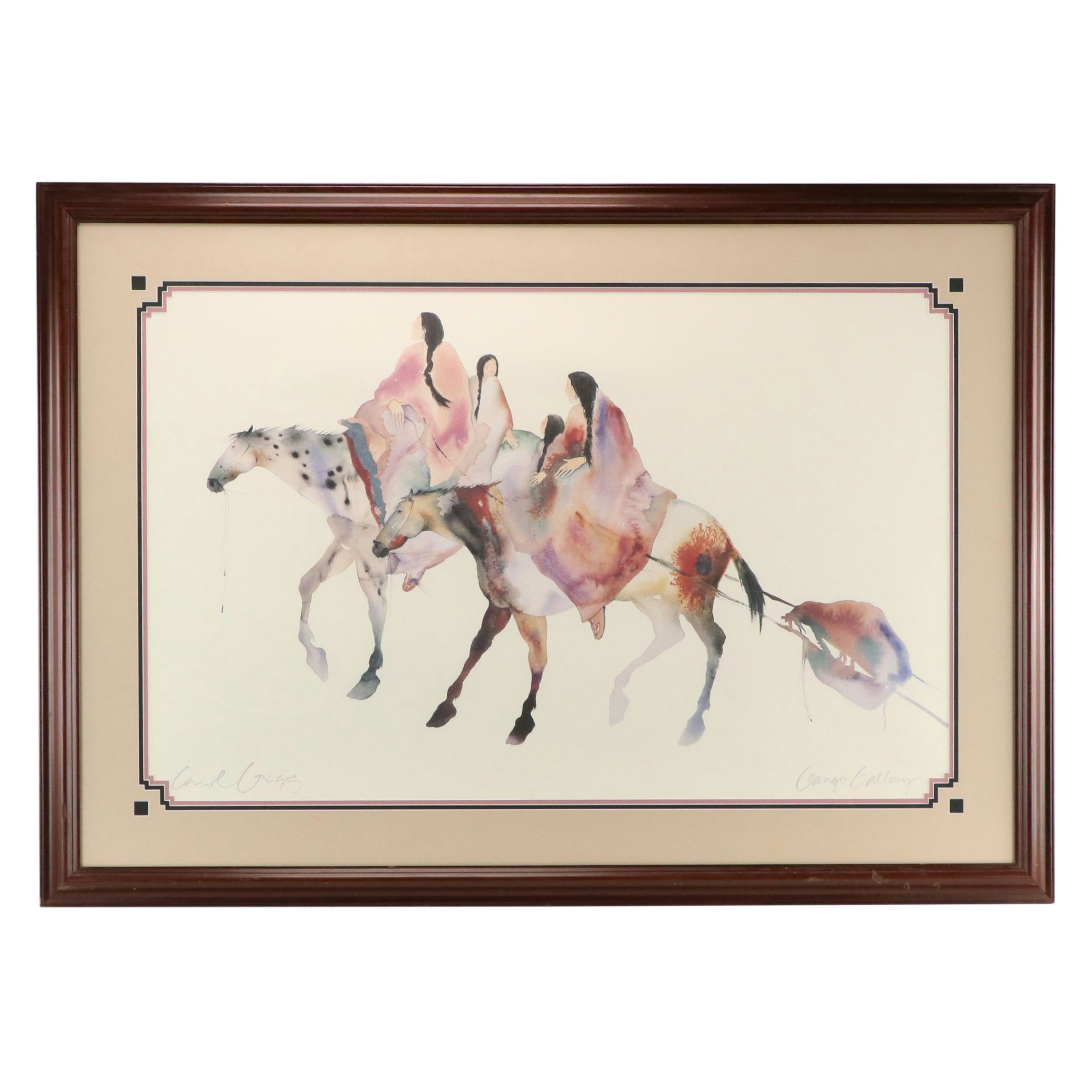 Gango Gallery Offset Lithograph Poster After Carol Grigg | Everything But The House