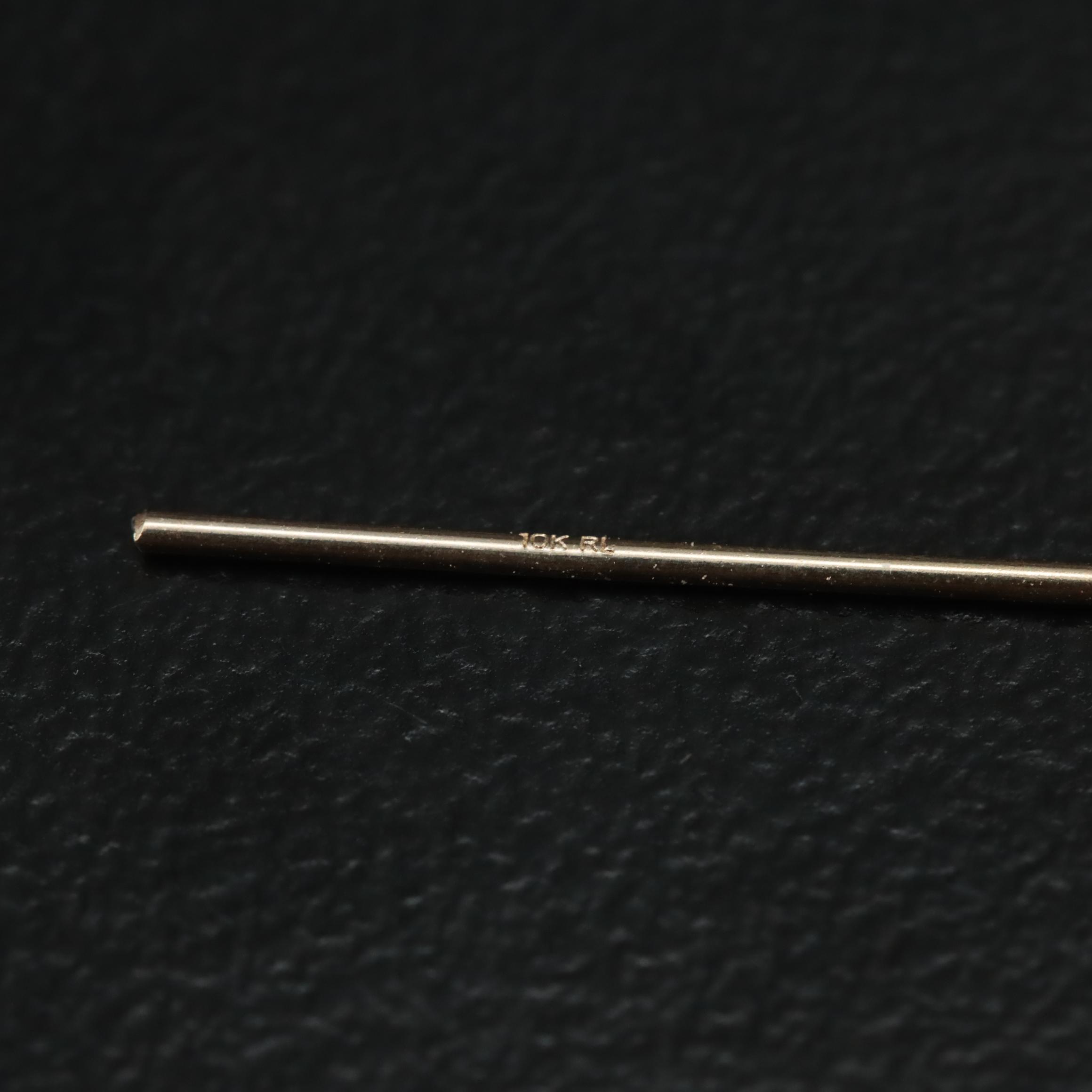 14K and 10K Fluted Ball Threader Earrings | Everything But The House