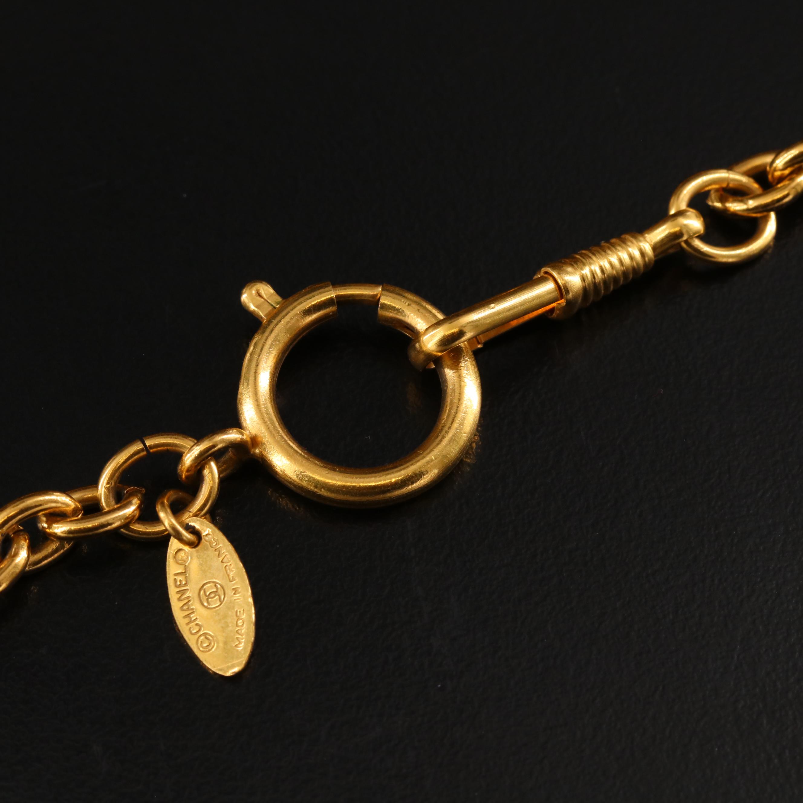 Chanel Rhombus Necklace | Everything But The House