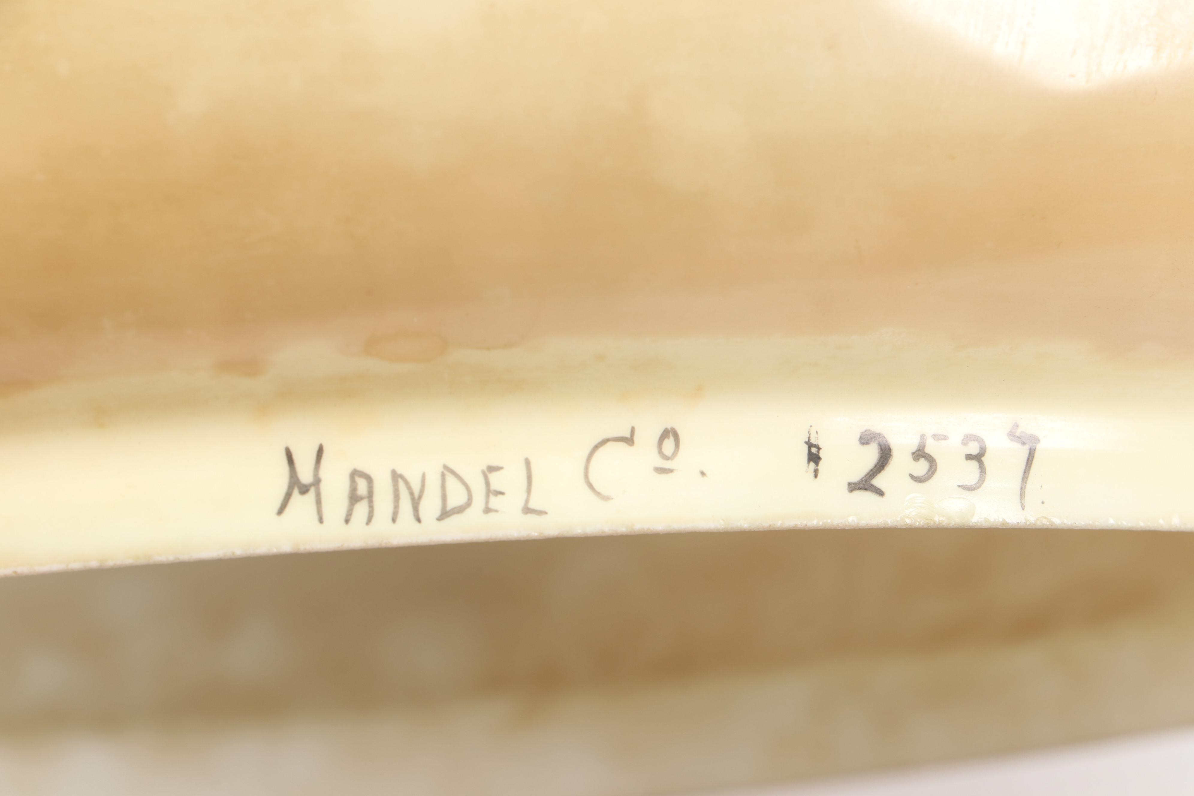 Handel Art Nouveau Glass Lamp Shade with Base, Early to Mid-20th ...